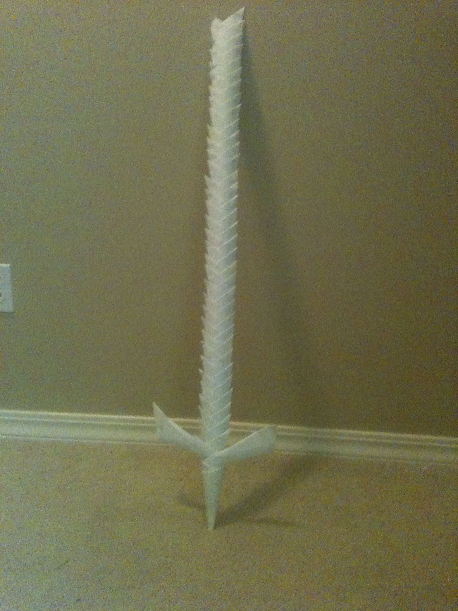 Awesome Easy Paper Sword : 4 Steps - Instructables