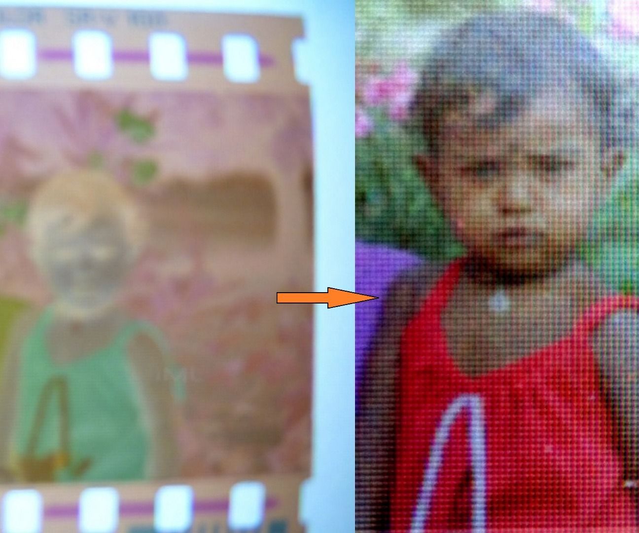 How to Make Cross Stitch Pattern of Your Favorite Negative Film : 5 ...