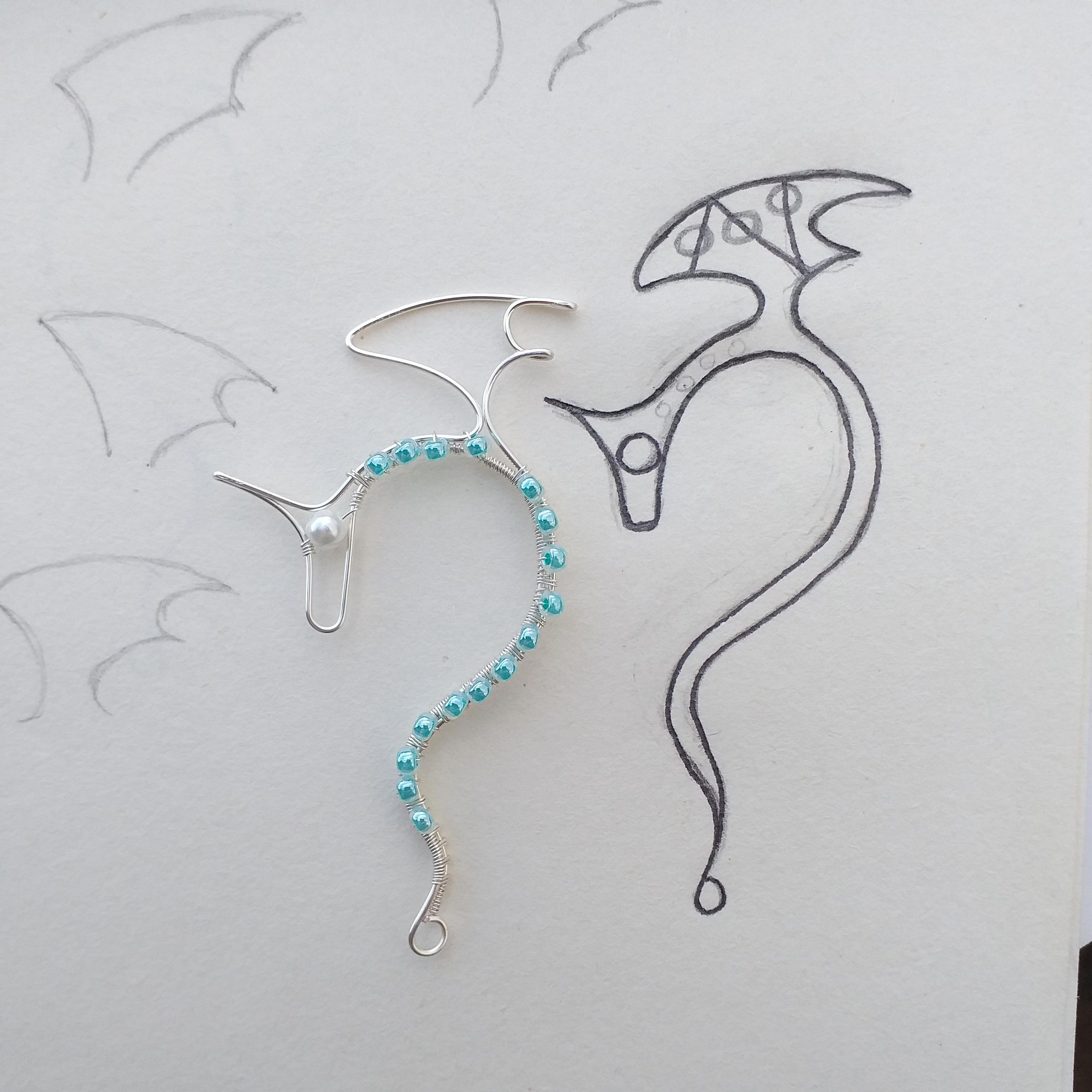 How to Make a Wire Wrapped Dragon Pendant : 14 Steps (with Pictures ...