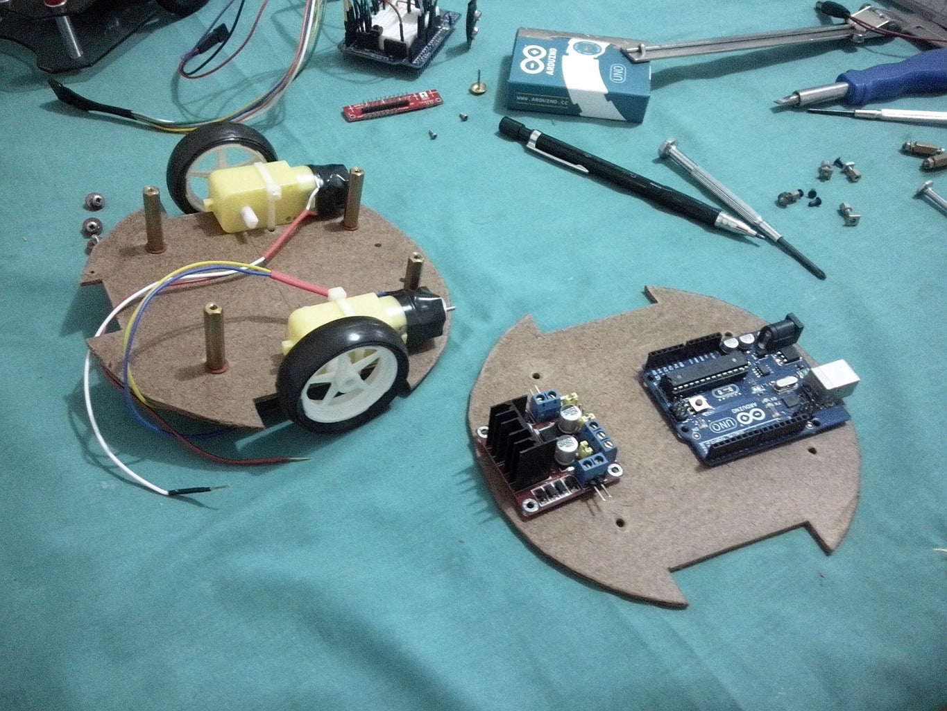 Linusbot Line Follower Robot 7 Steps With Pictures Instructables