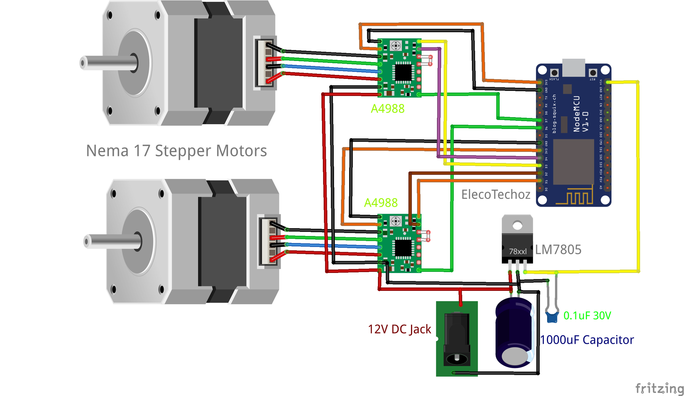 ESP8266 Webserver Control Stepper Motor : 3 Steps - Instructables