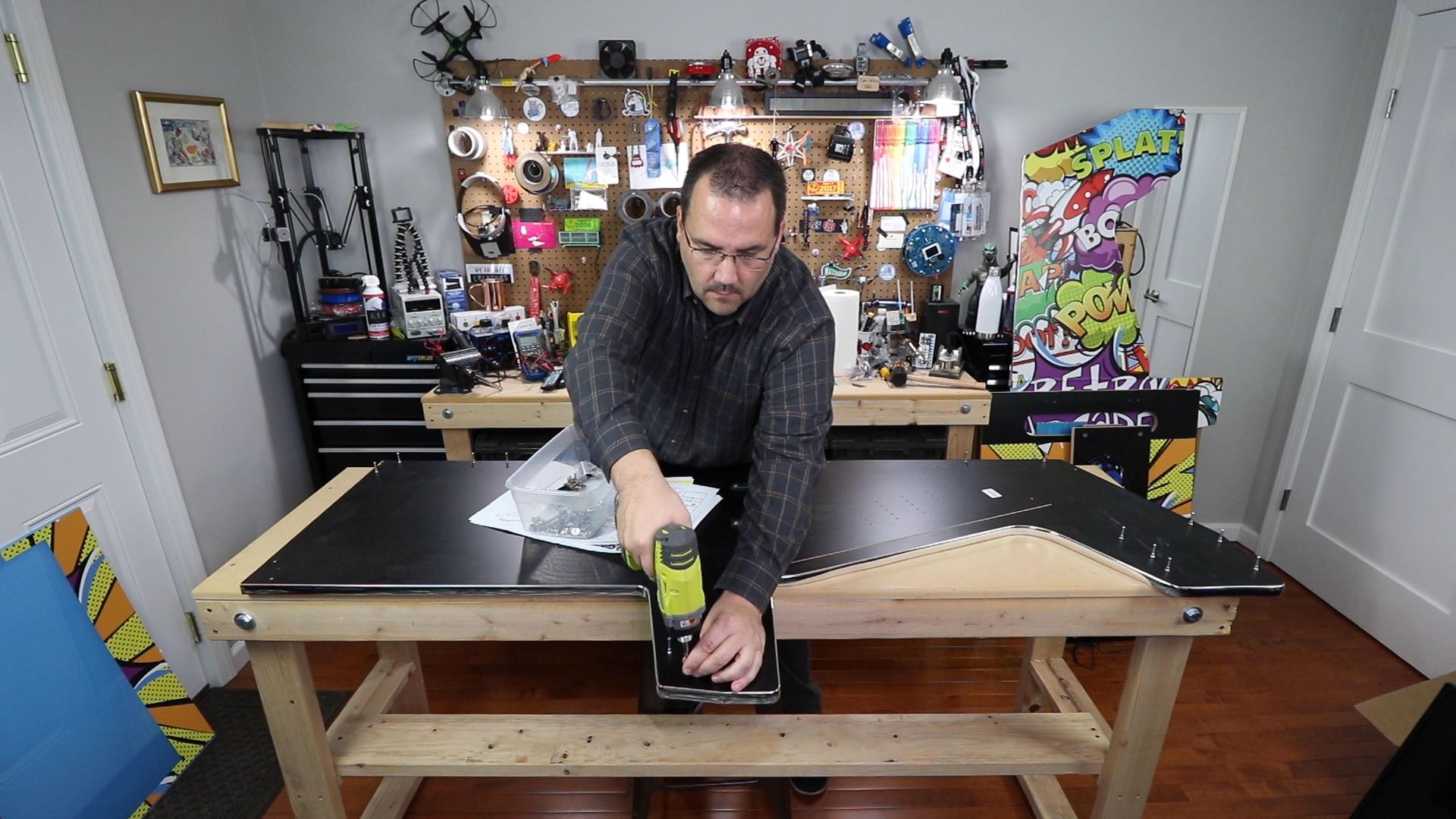 2-Player Stand-Up Retro Arcade : 20 Steps - Instructables