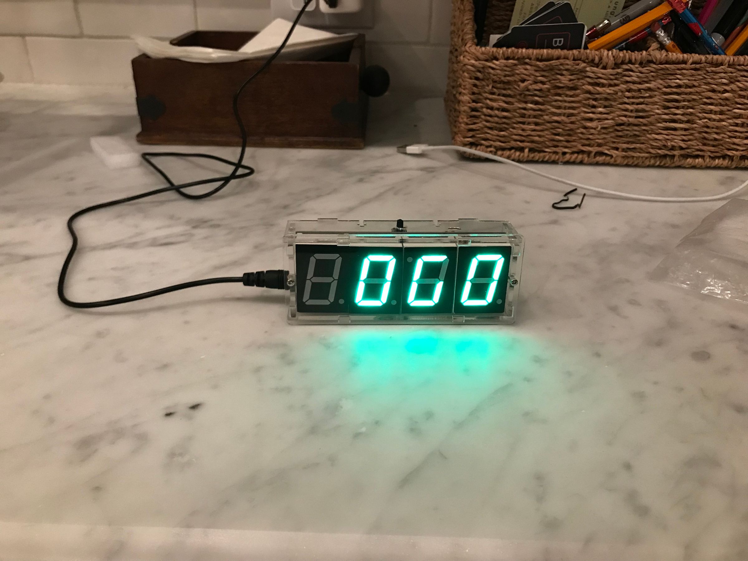 DIY Digital Clock : 3 Steps - Instructables