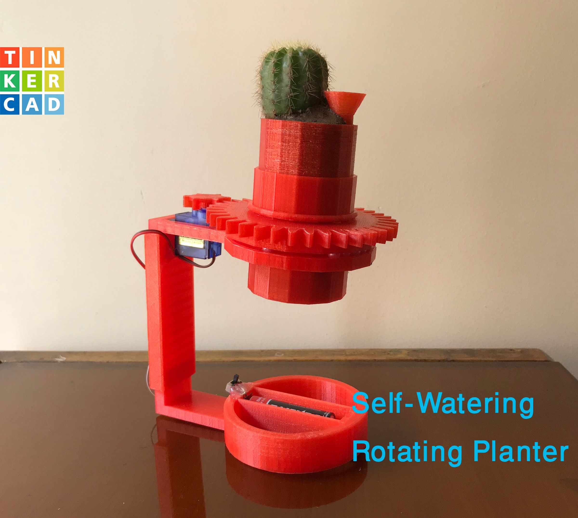 Rotating Planter (Self-Watering) : 7 Steps (with Pictures) - Instructables