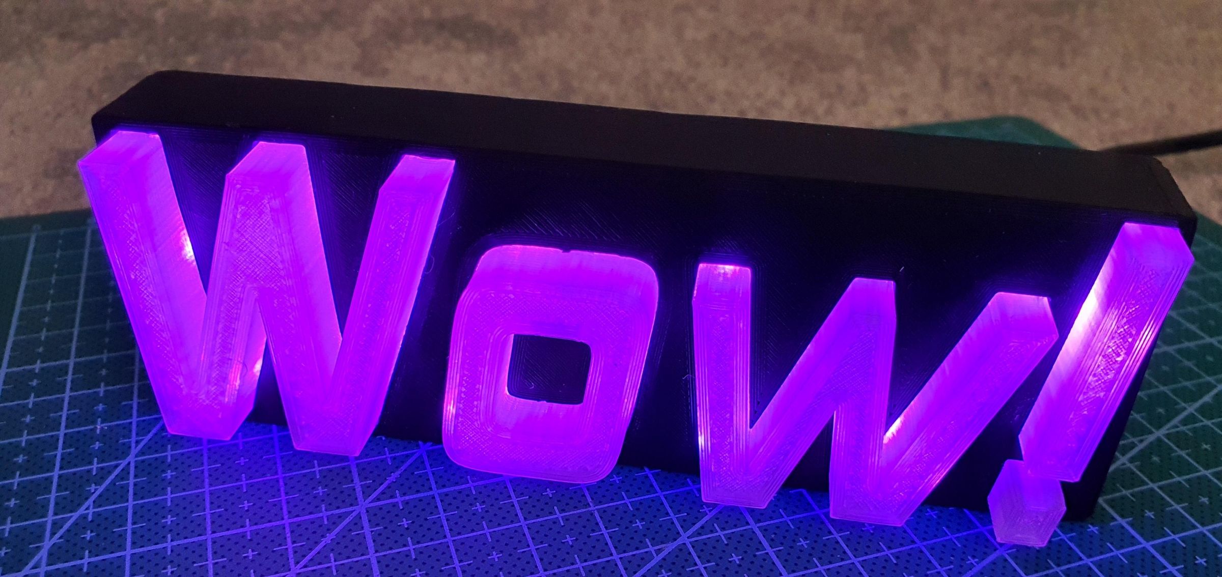 Simple LED WOW! Sign : 3 Steps (with Pictures) - Instructables