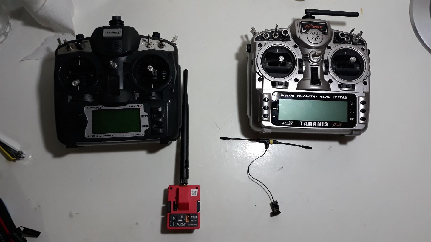 Simple Taranis X9D+ Wireless Trainer Using SBUS Receiver Input : 9 ...