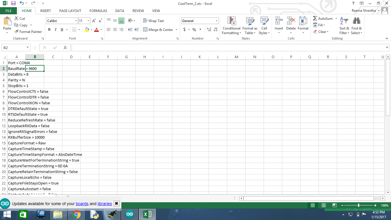 Visualize Data From Sensors Using Arduino + Coolterm : 6 Steps (with ...