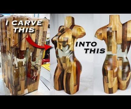 Carving a Torso Out of Epoxy and Wood : 10 Steps - Instructables
