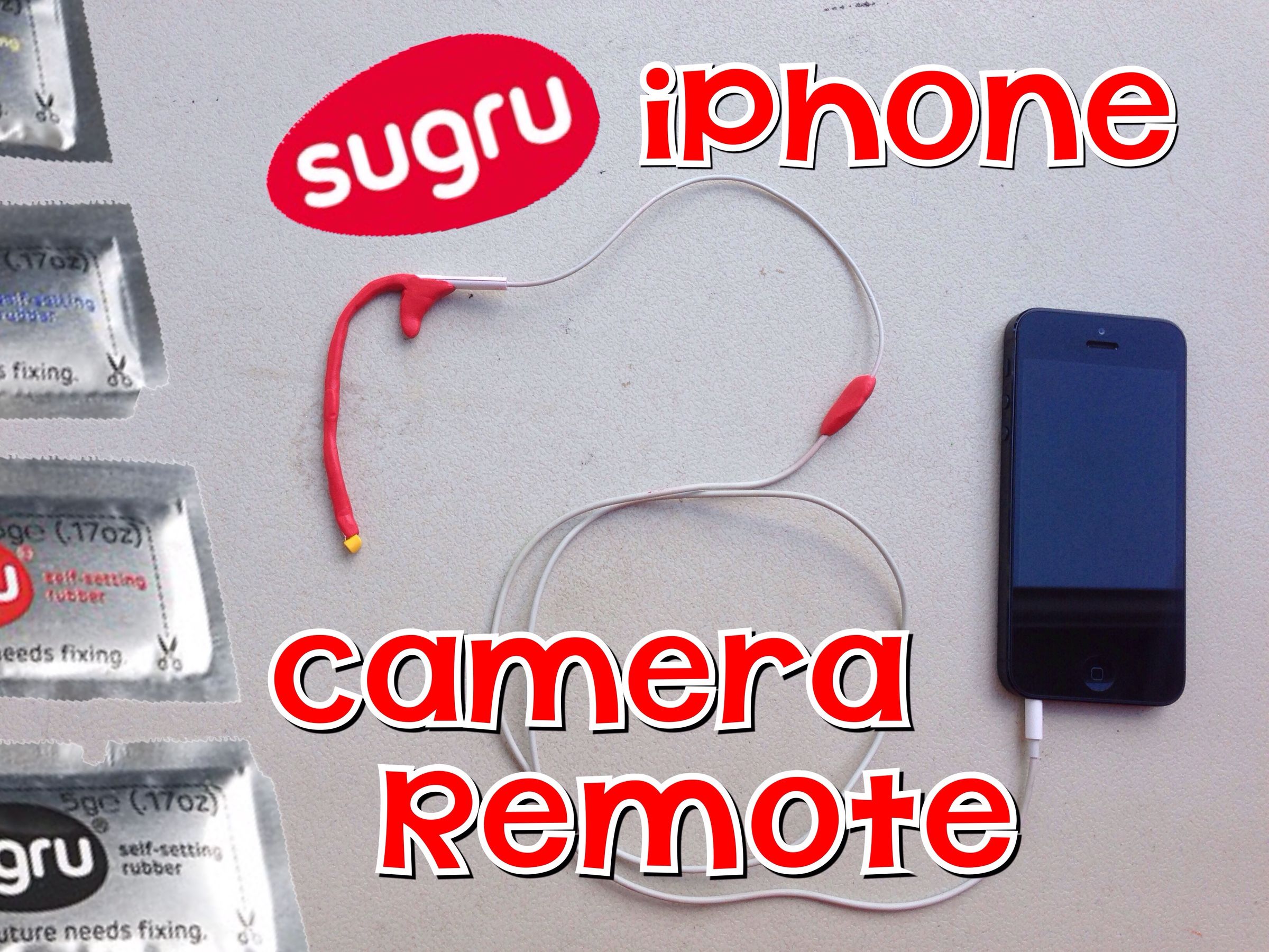 Sugru IPhone Camera Remote With Lego Hand : 4 Steps - Instructables