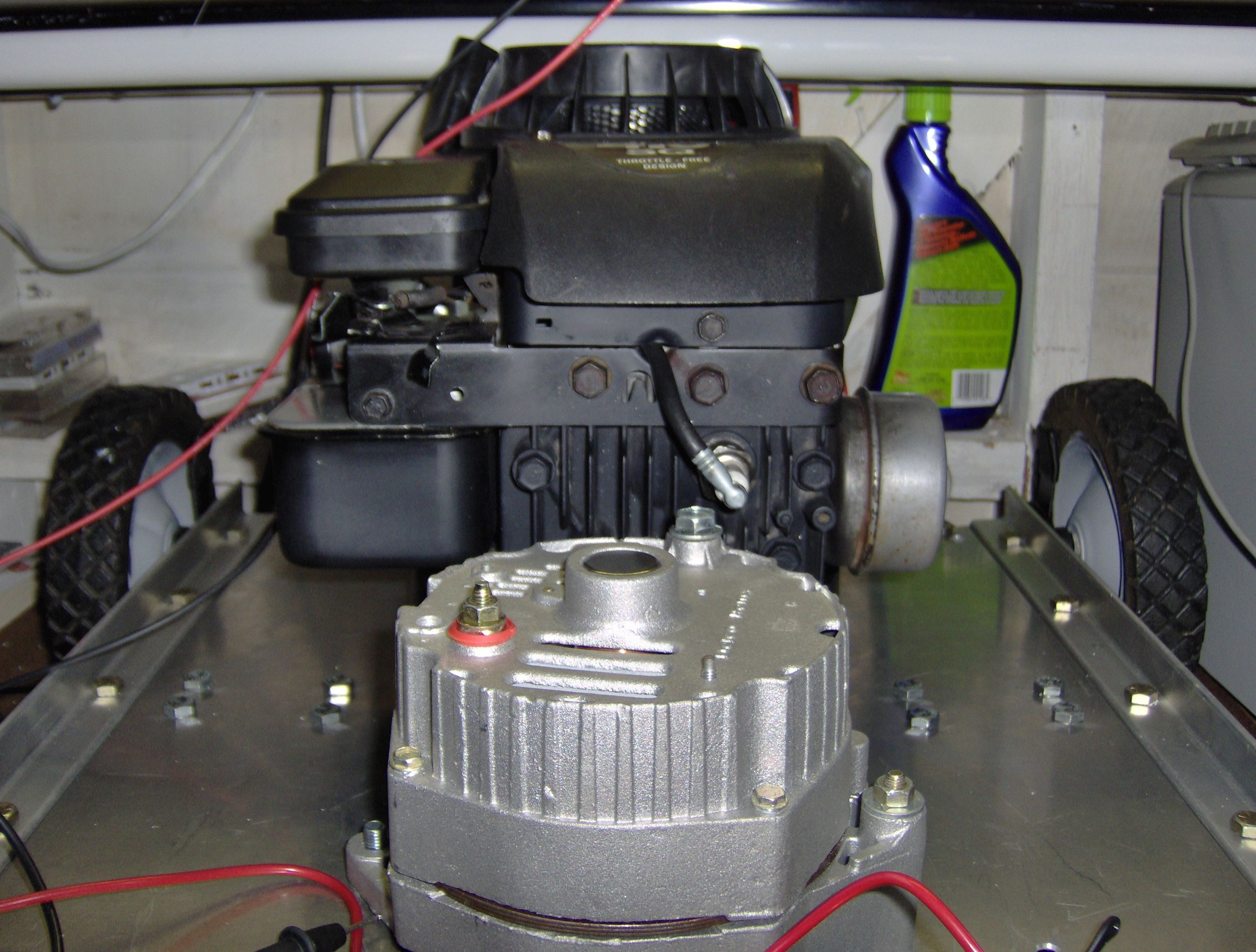 Homemade Alternator Generator