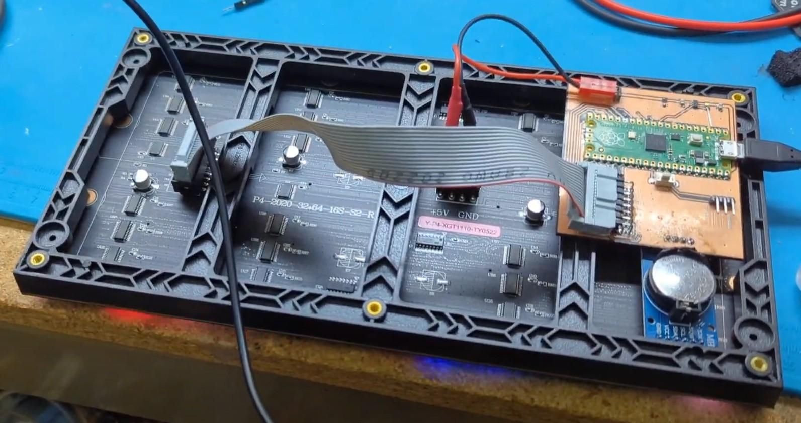 64x32 LED Matrix Clock : 5 Steps (with Pictures) - Instructables
