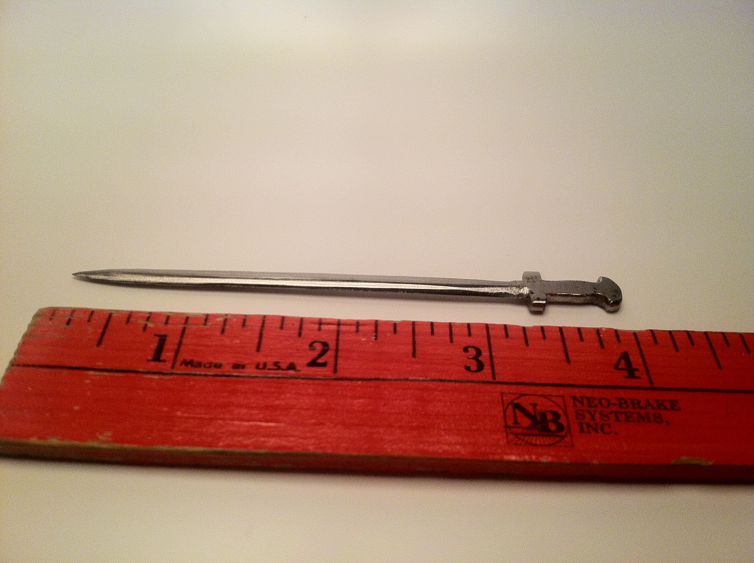 Mini Sword Made From Nail : 6 Steps (with Pictures) - Instructables