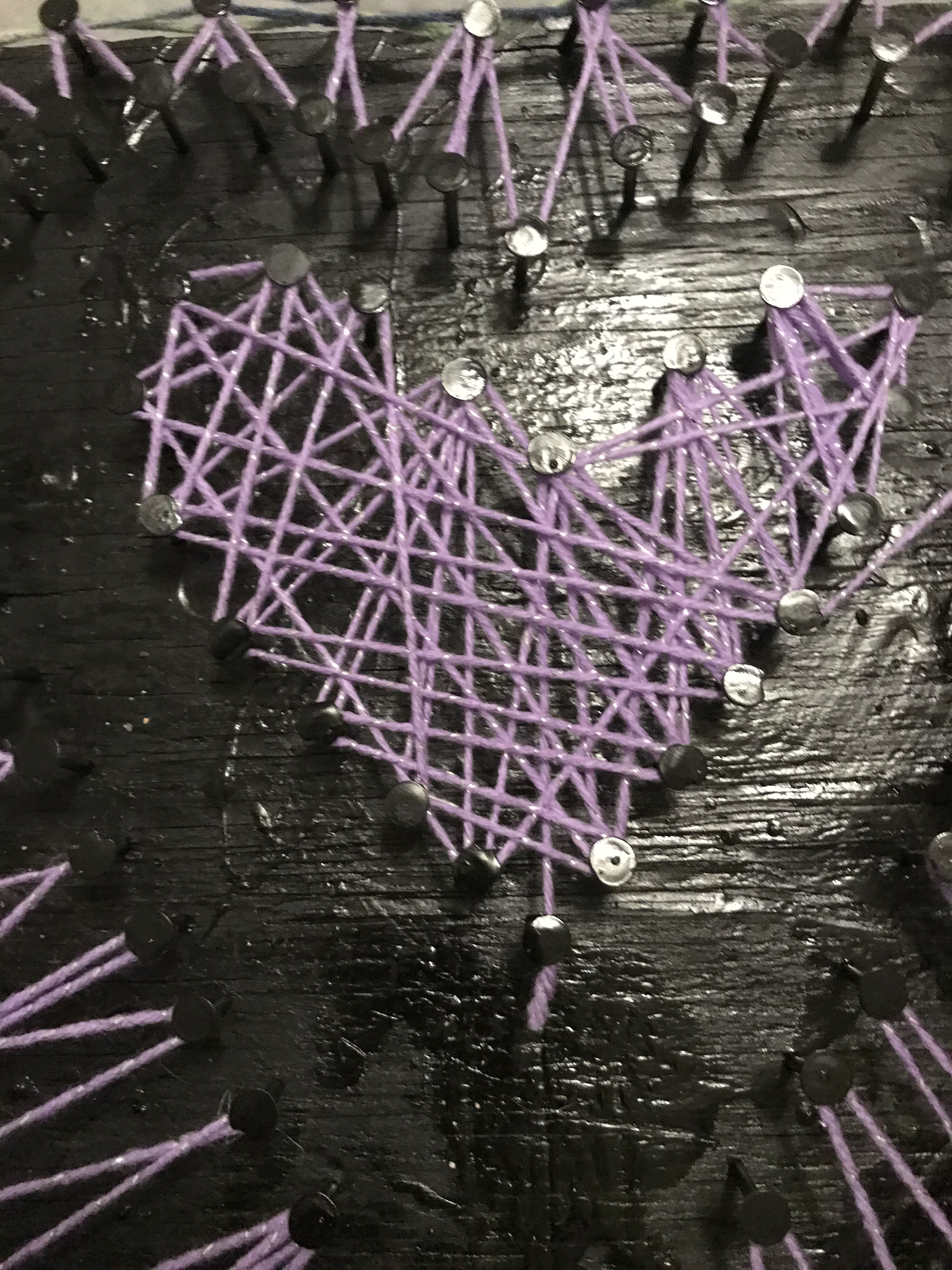 How to Make a String Heart on a Wood!!! : 5 Steps - Instructables