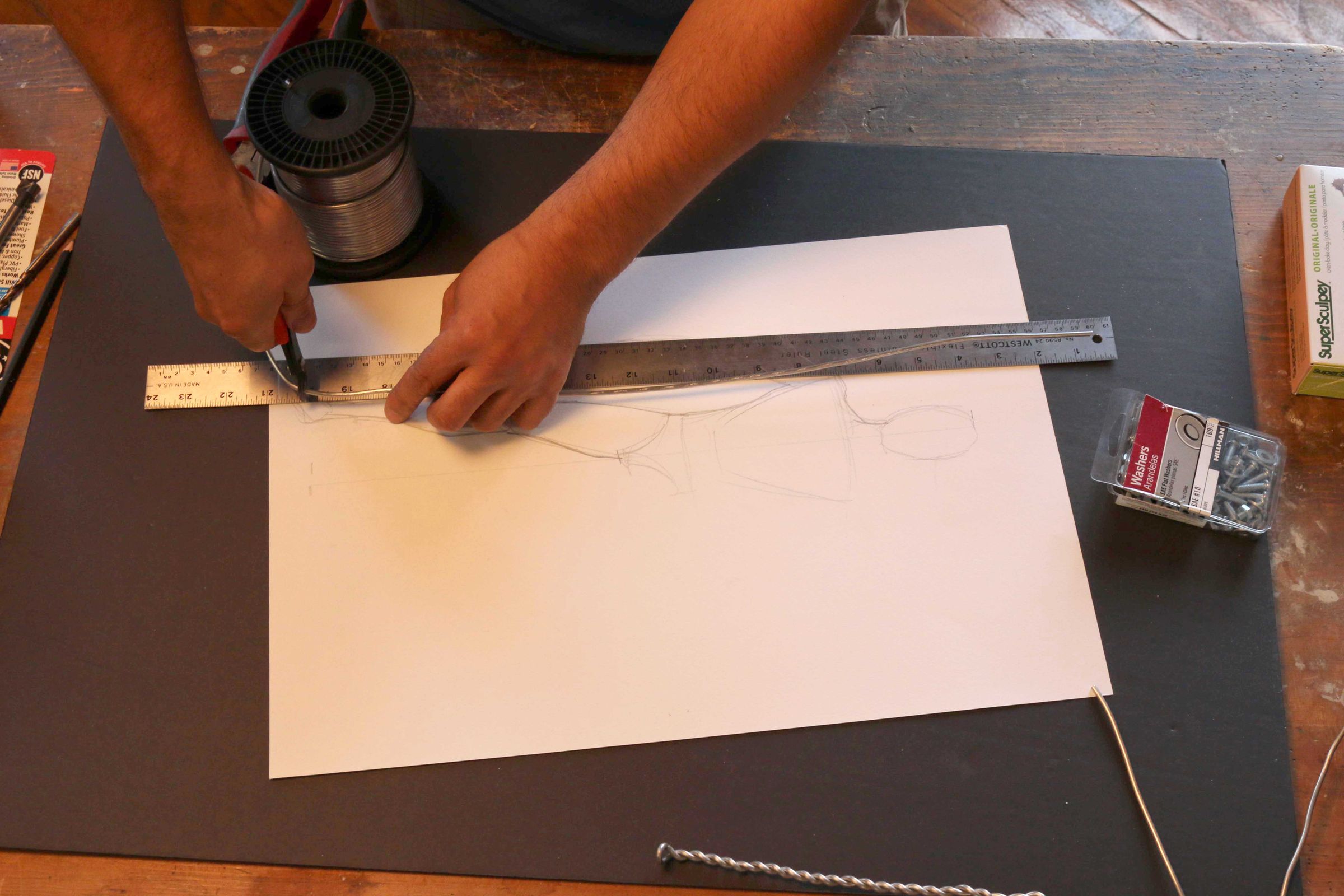 Making an Armature for a Clay Sculpture : 21 Steps (with Pictures ...