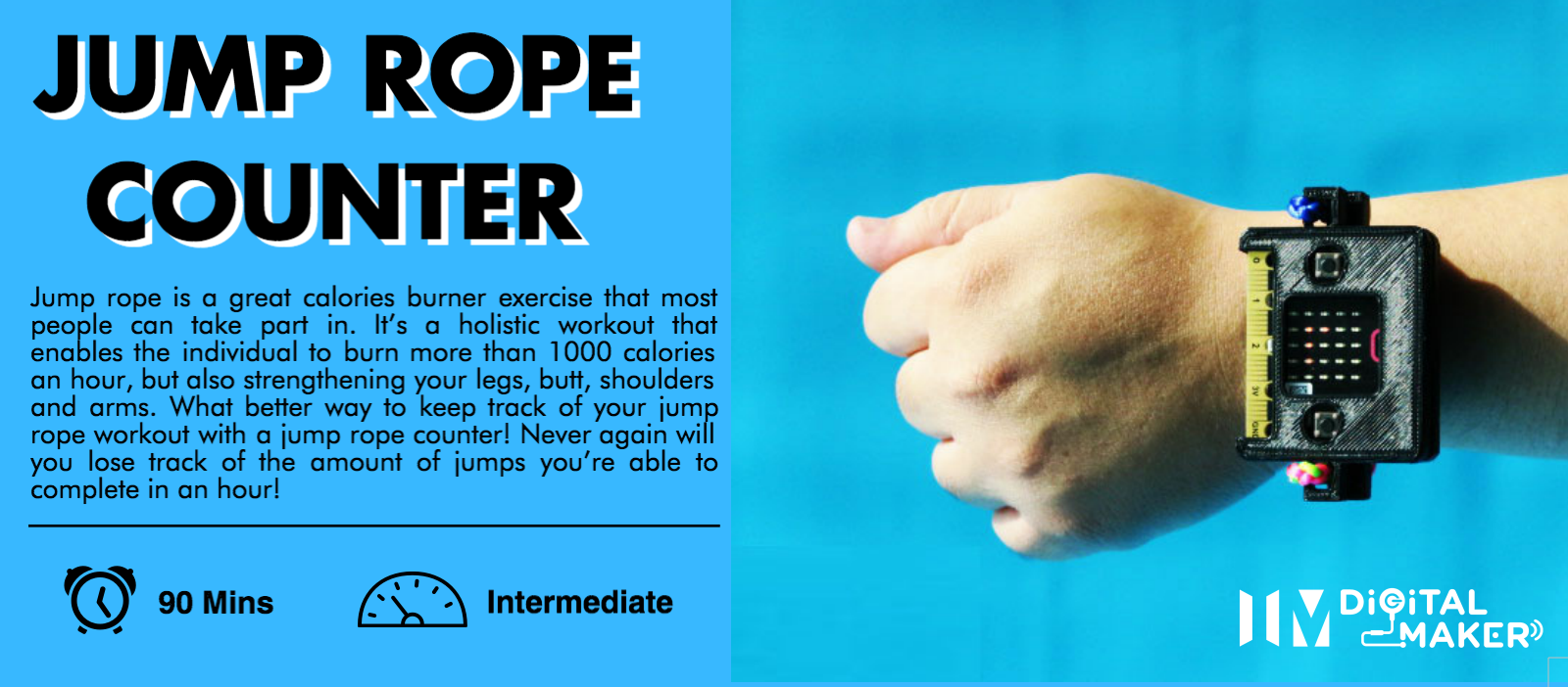 Micro:bit Jump Rope Counter (DMP) : 13 Steps - Instructables