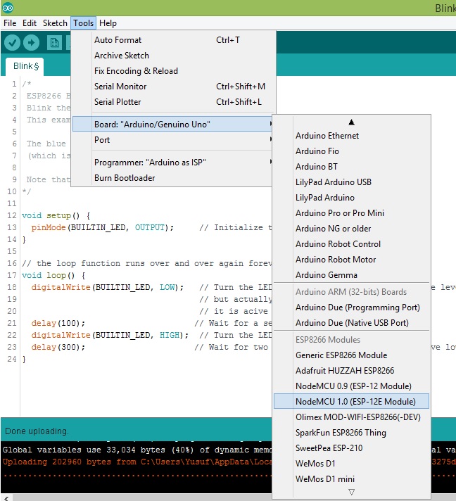 5 Simple Steps For Programming Esp8266 Nodemcu 12e Using Arduino Ide