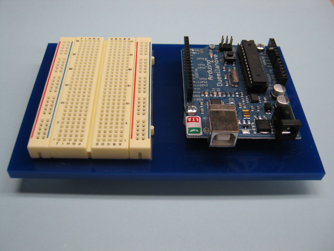 Acrylic Arduino Prototyping Stand 3 Steps With Pictures Instructables