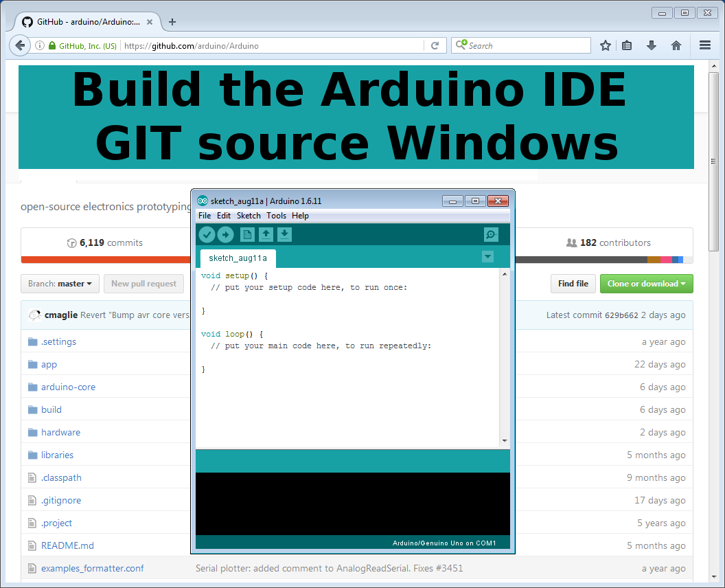 Build Arduino IDE From GIT Sources on Windows : 6 Steps (with Pictures ...