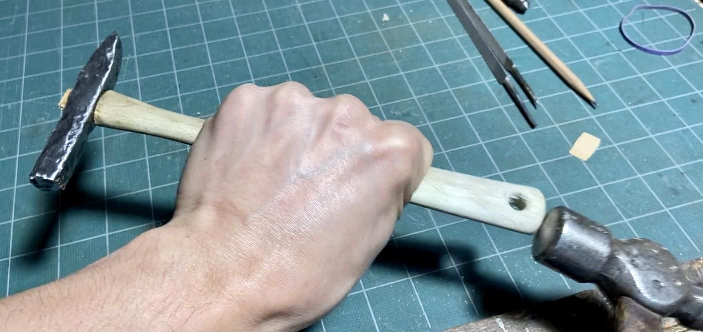 DIY Metal Texture Hammers From Railroad Spike : 10 Steps (with Pictures ...