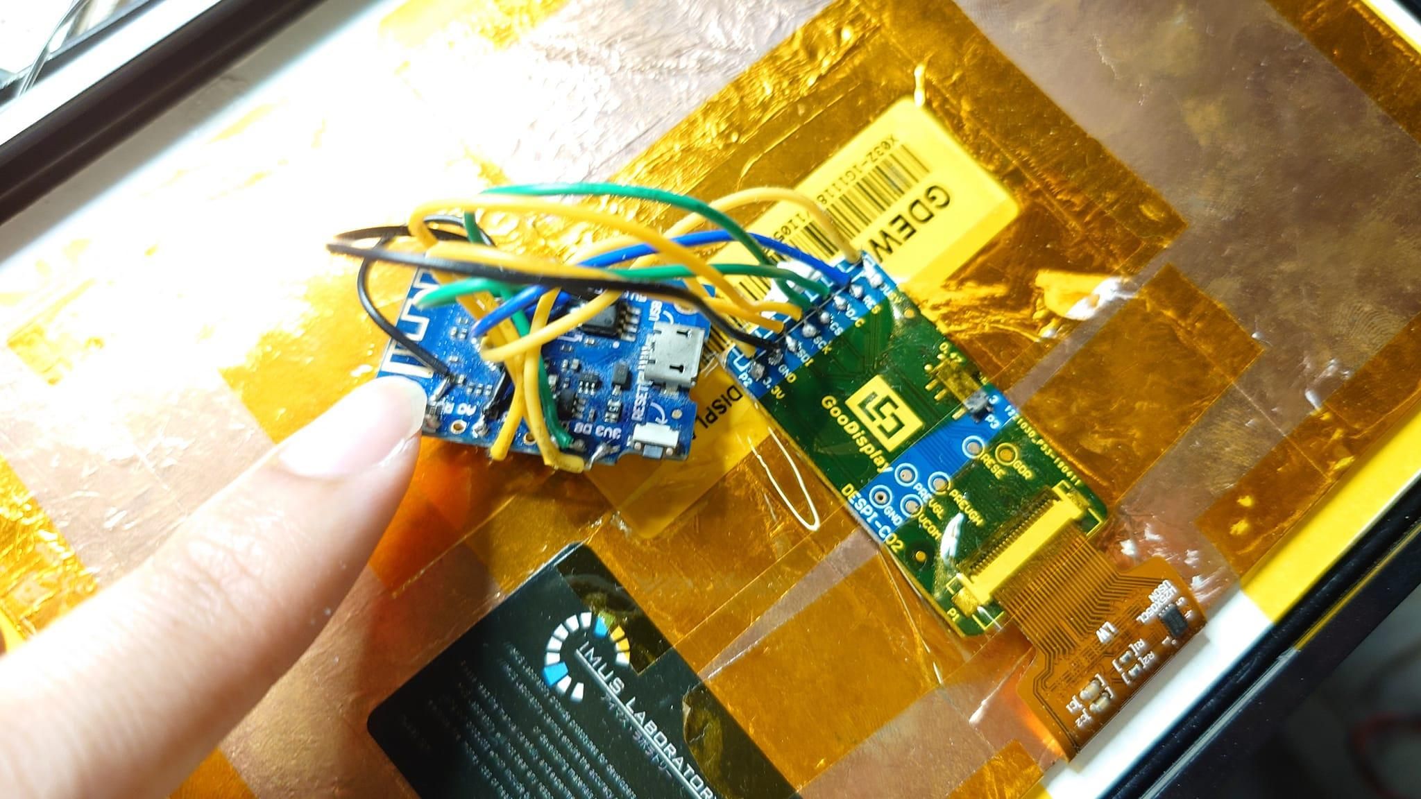 InkyDash - Minimalistic E-ink Calendar With Weather Info! : 7 Steps ...