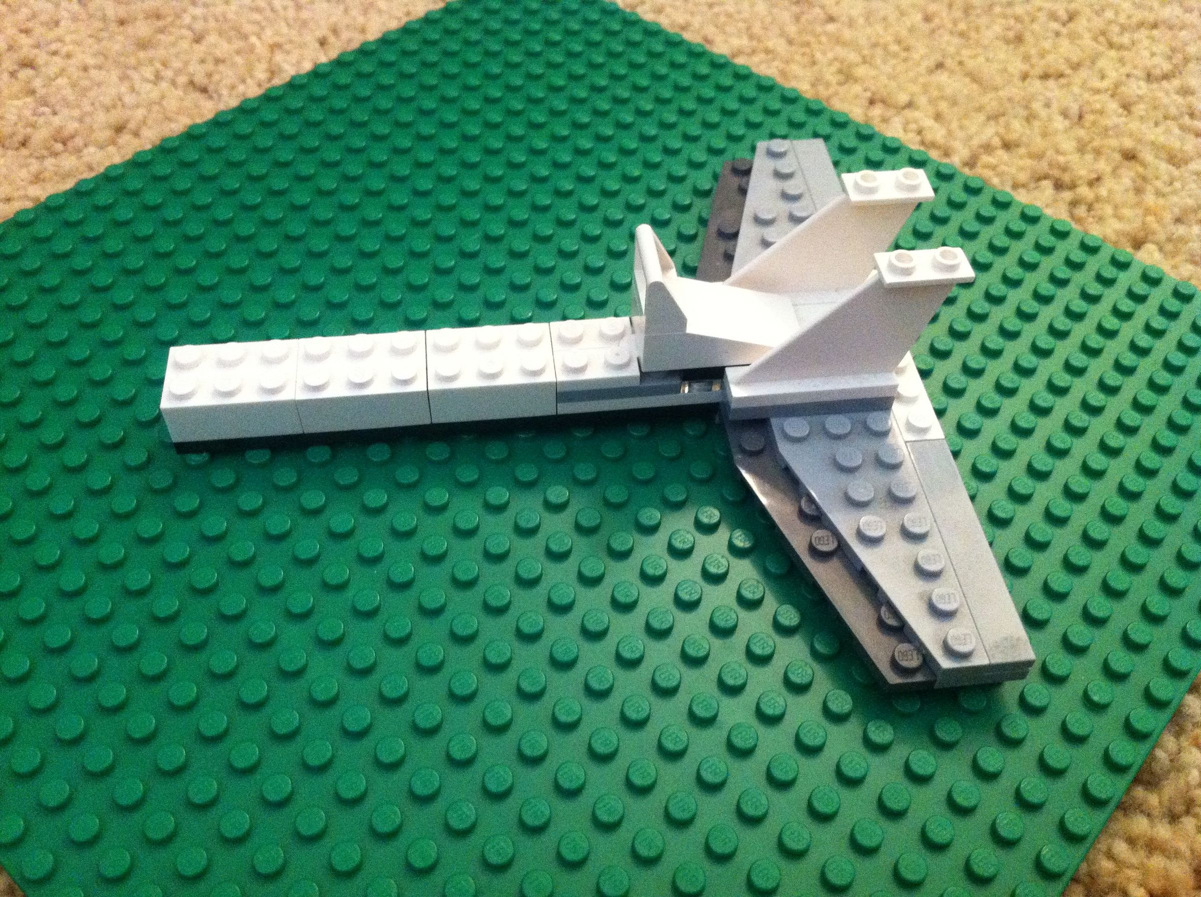 How To- My Lego Jet Fighter : 7 Steps - Instructables