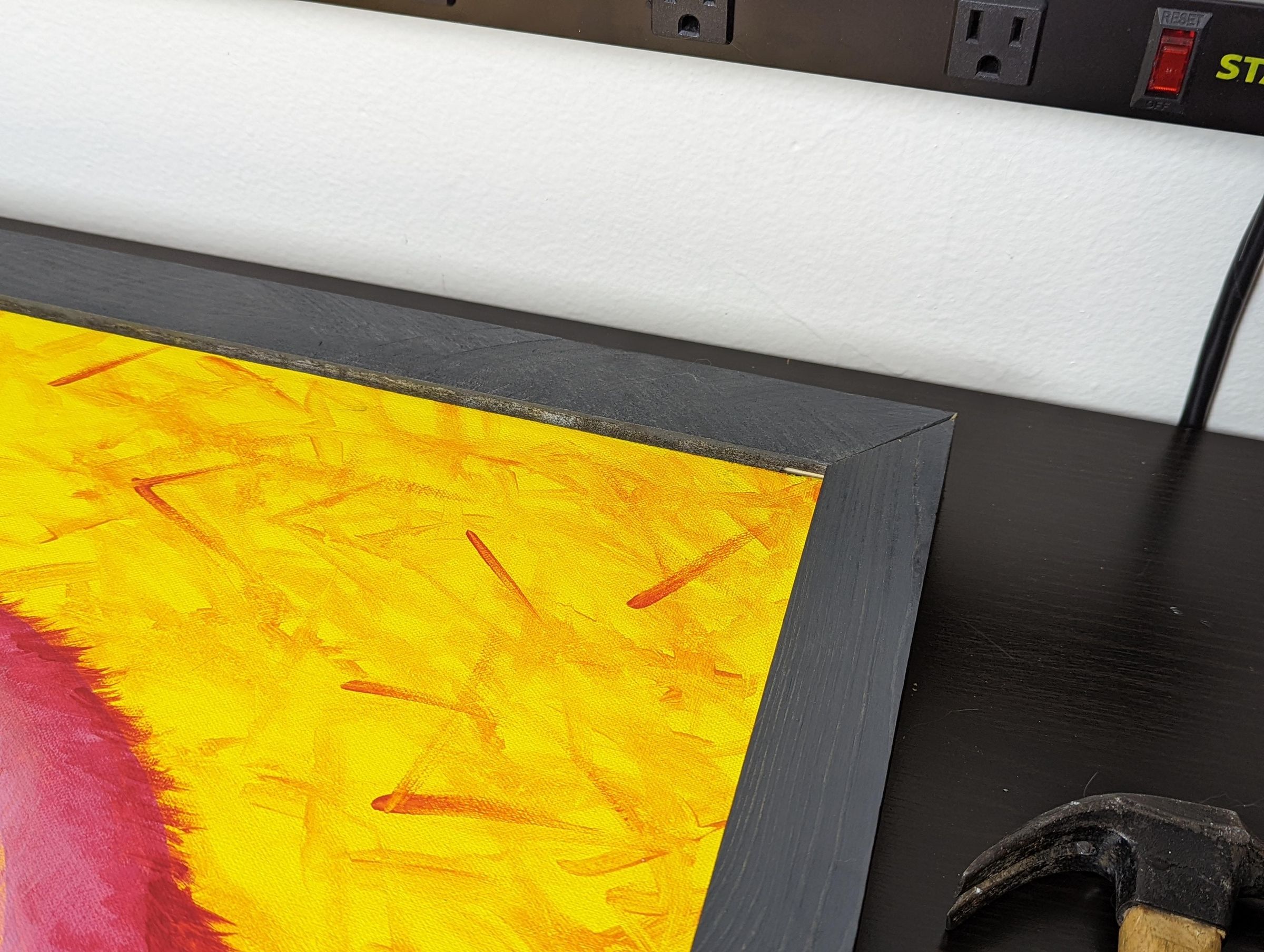 Make a Canvas Art Frame From a Single 2x4 : 6 Steps (with Pictures ...