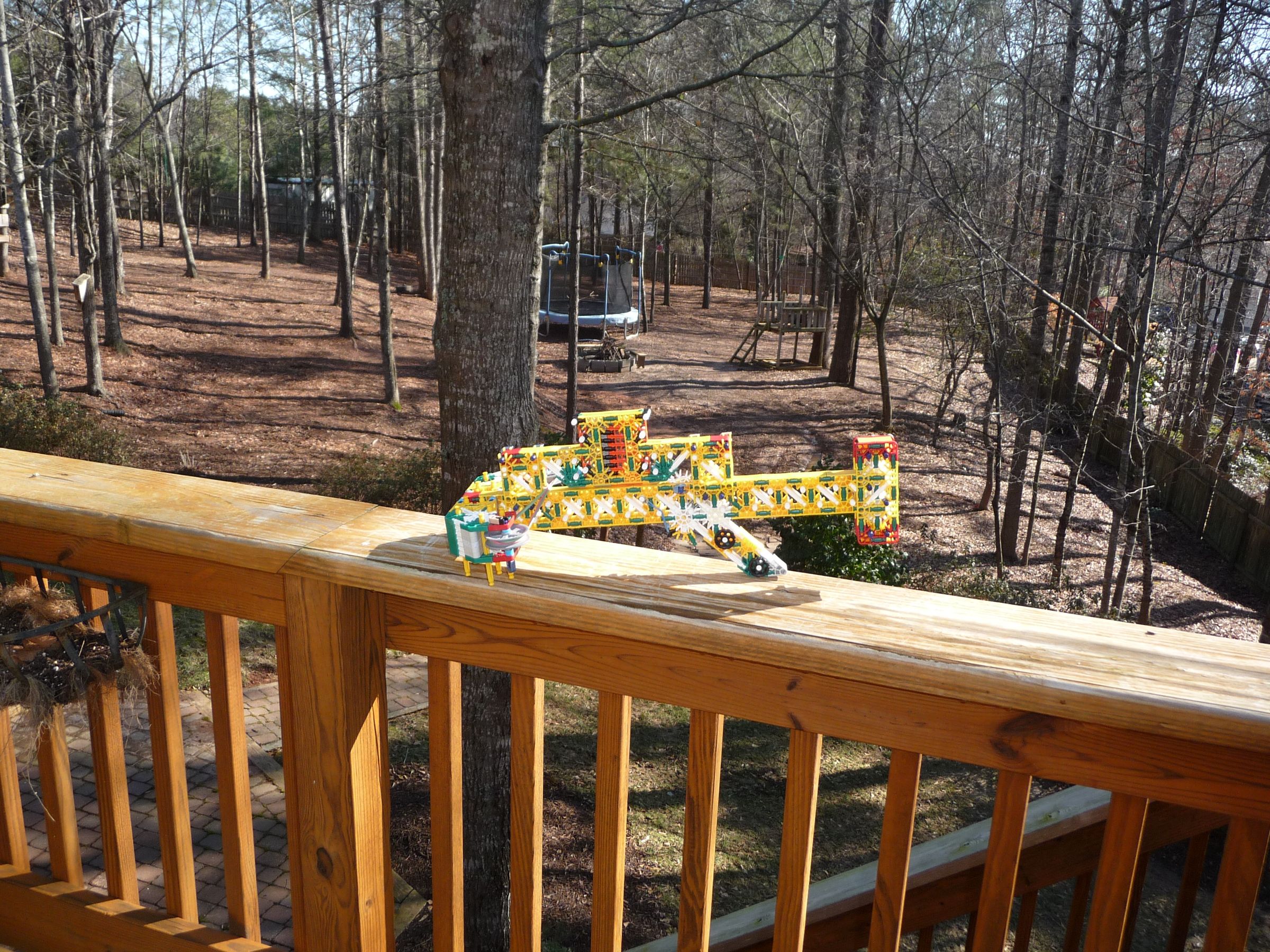 Knex Magazine Fed Crossbow - Instructables