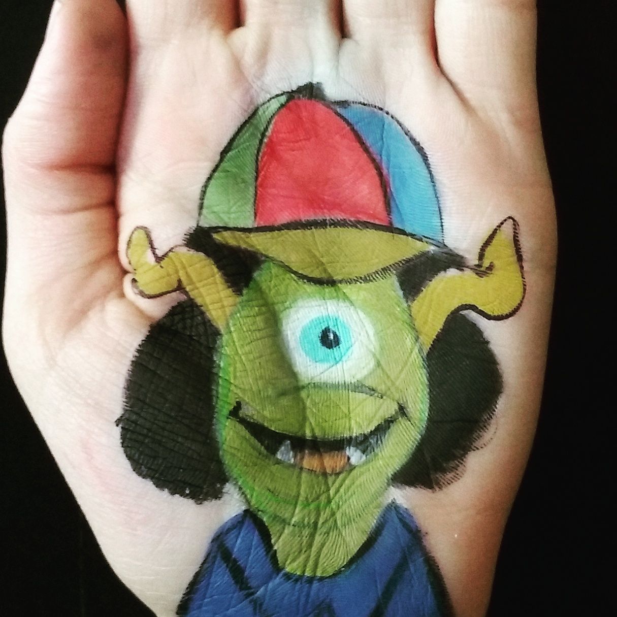 Mike Green Hand Tattoos