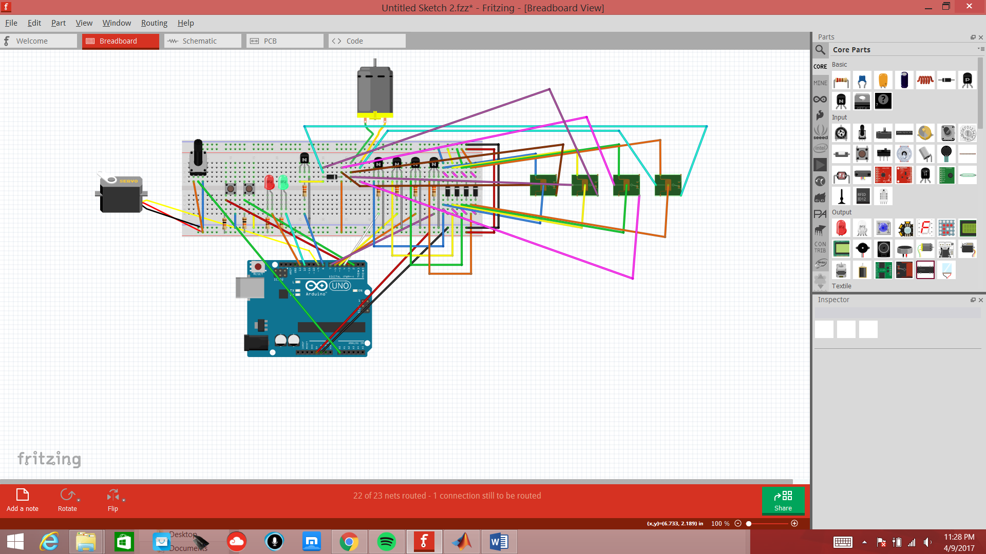 Arduino Controlling a Servo and a Motor to Control a Train Set : 11 ...