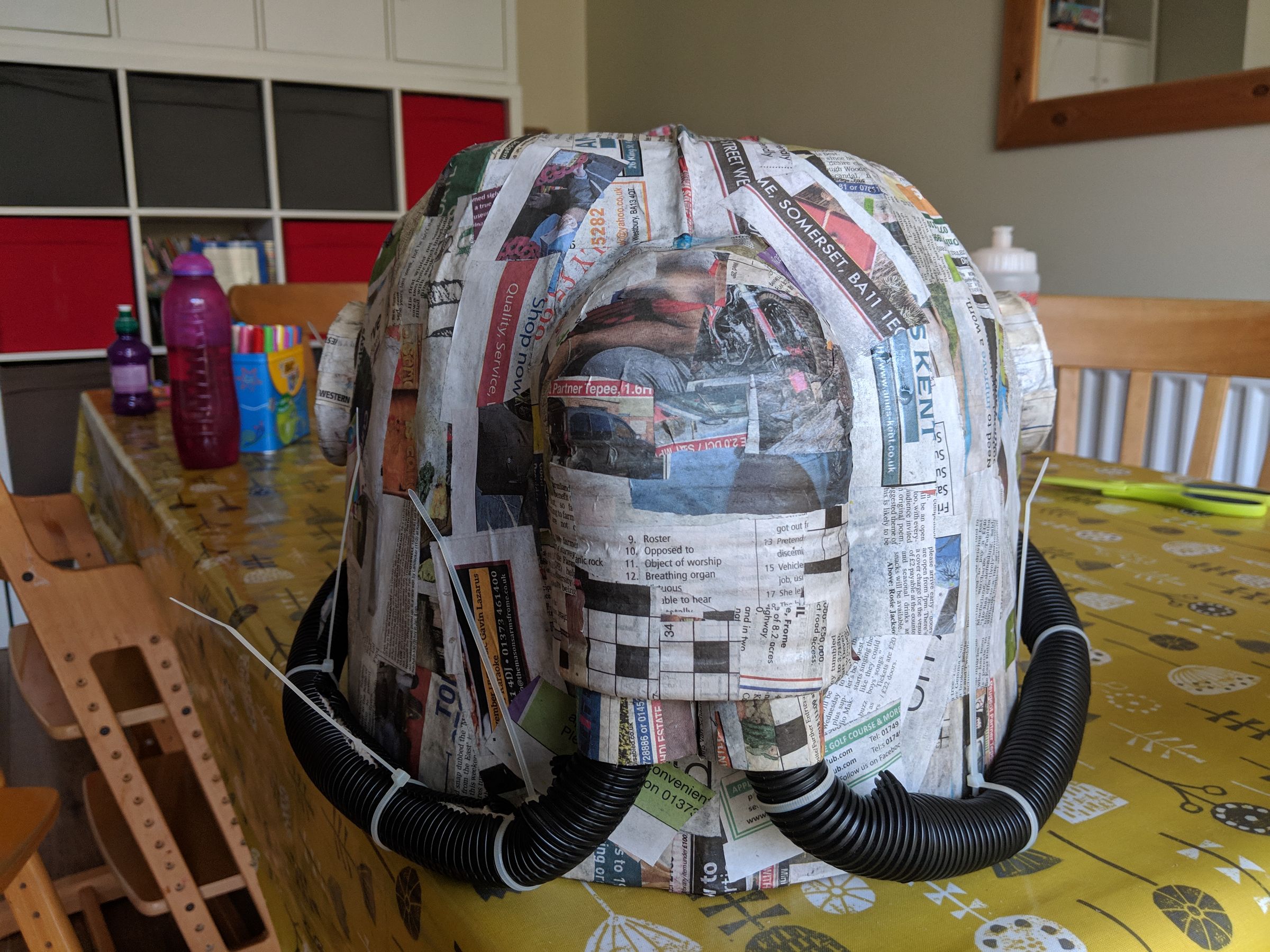 Recycled Power Armour Helmet : 19 Steps - Instructables