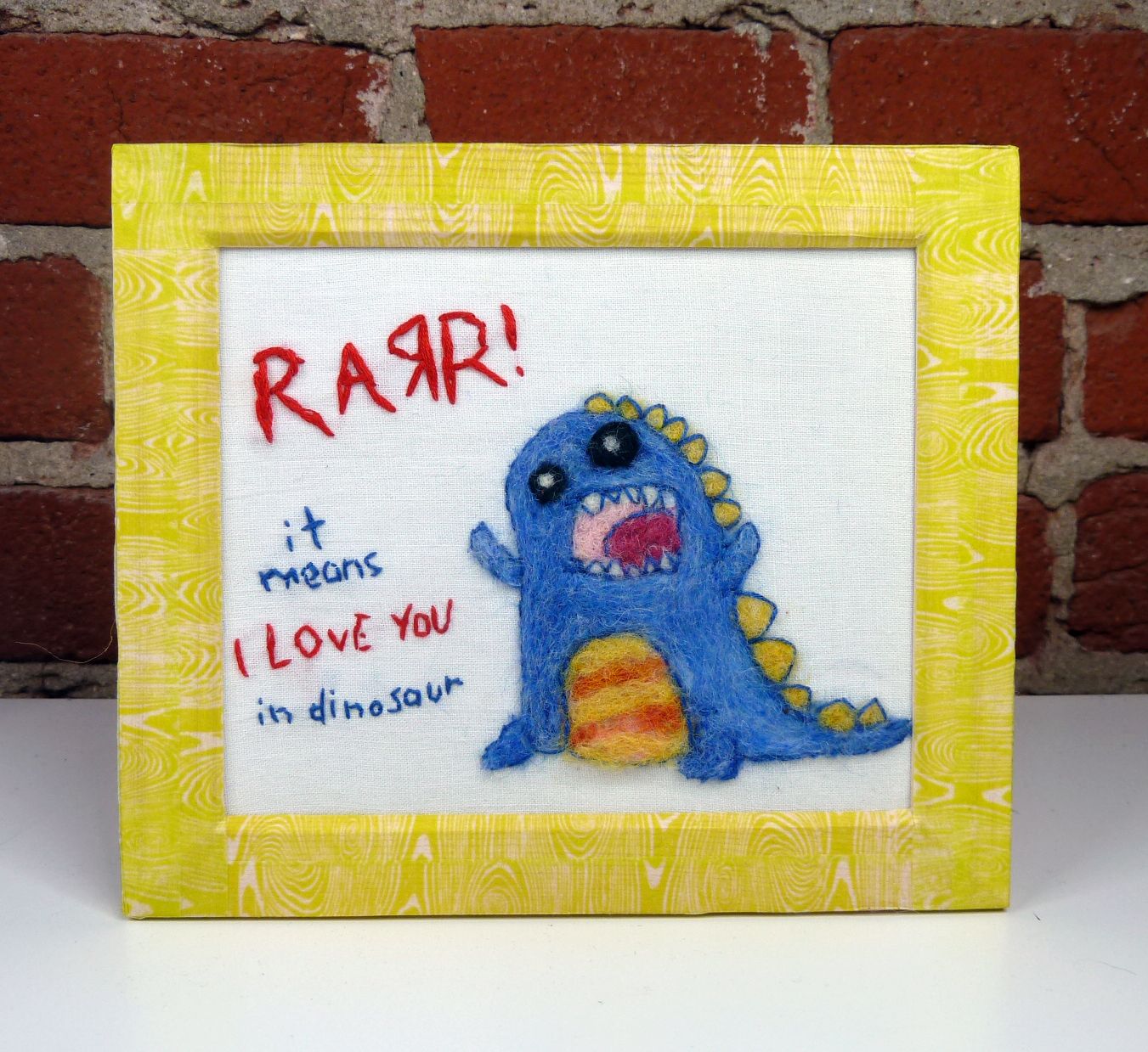 Needle Felted Embroidery : 4 Steps (with Pictures) - Instructables