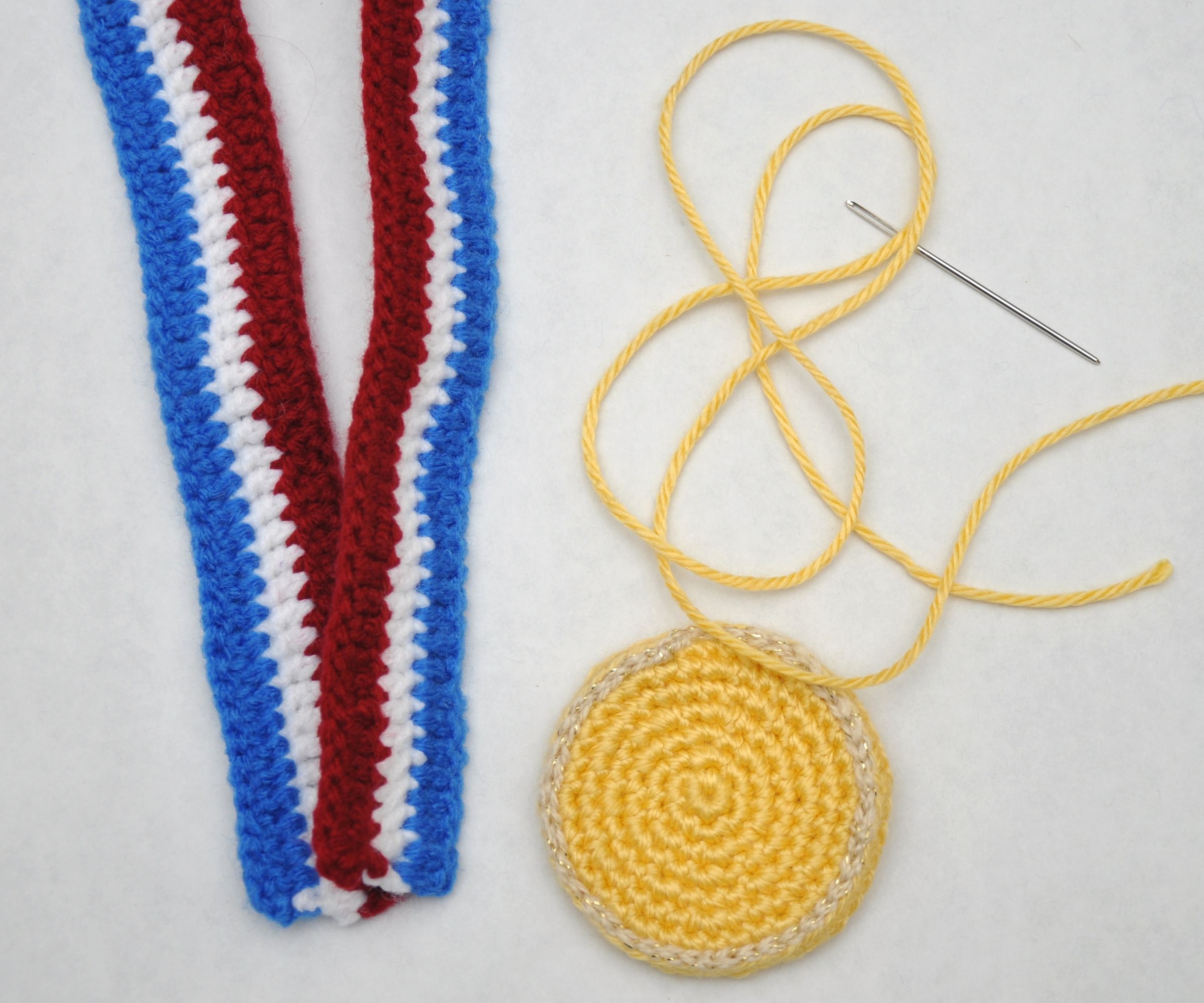 Crochet Medals : 8 Steps (with Pictures) - Instructables