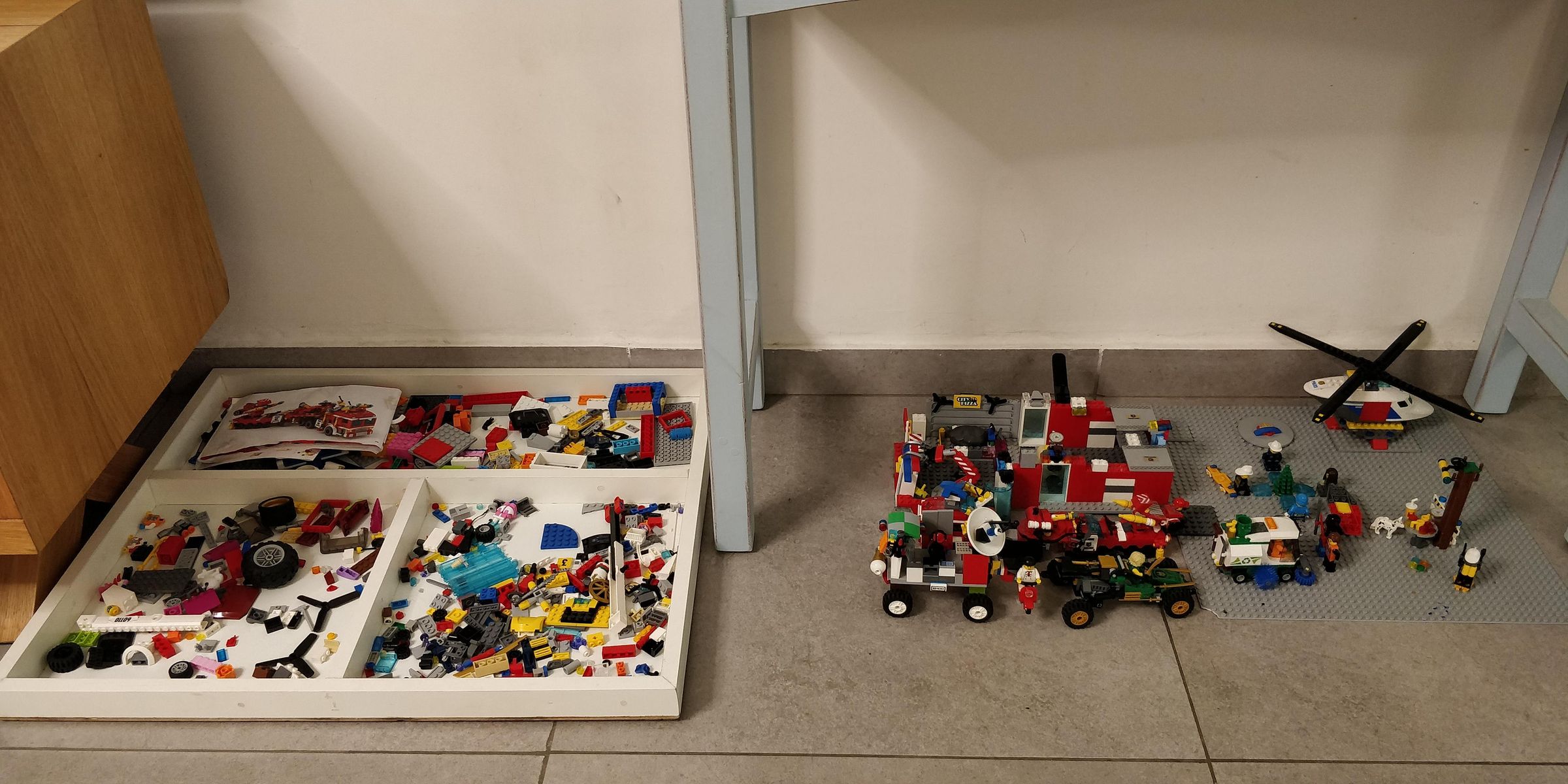 Simple Lego Tray / Legos Organizer / Storage From Scrap Wood DIY : 24 ...