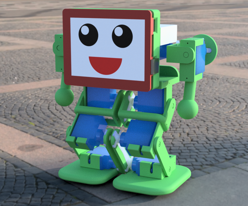 Ottis Robot, the Arduino Robot That Can Walk and Perform Visual and ...