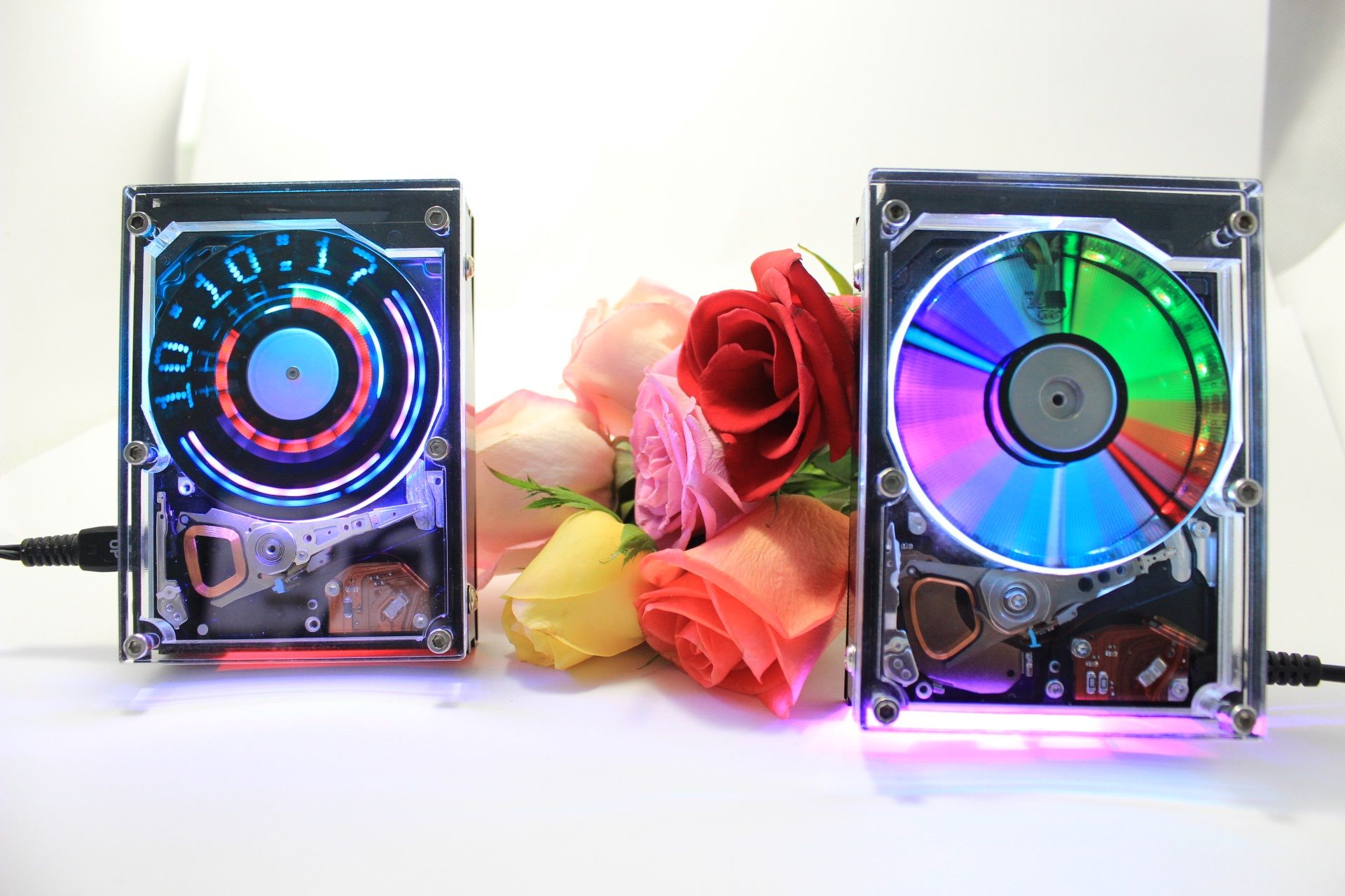 Recycled Hard Drive Clock - FuneLab : 26 Steps (with Pictures ...