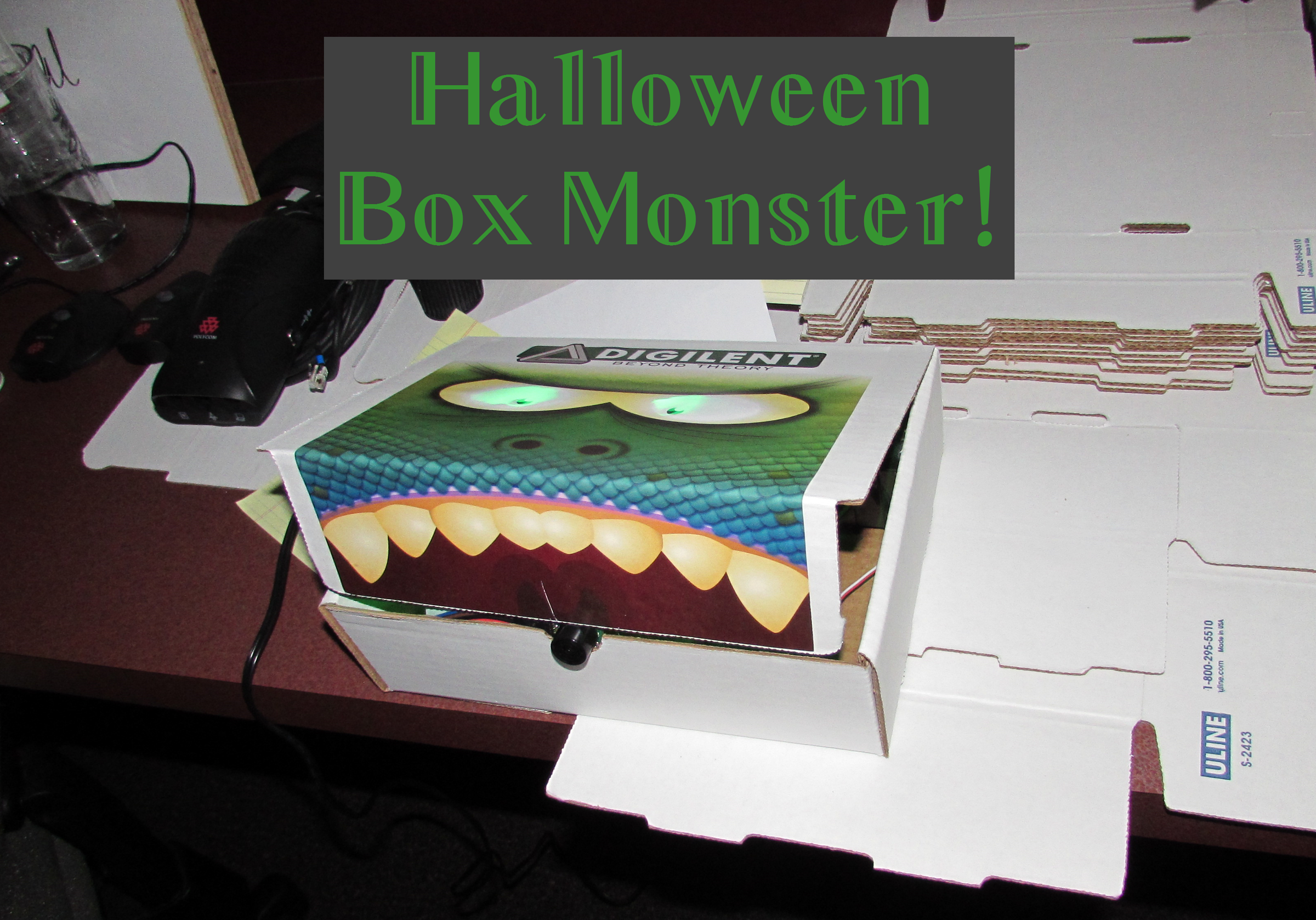 Halloween Box Monster : 7 Steps - Instructables