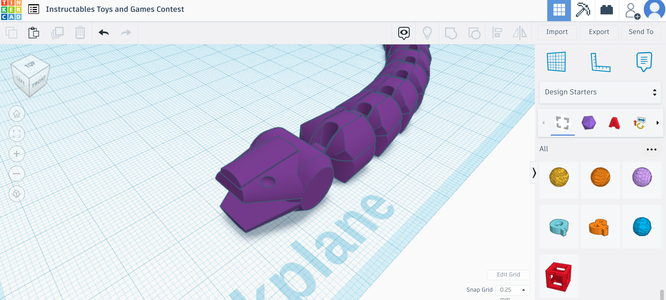 How To Make An Articulated 3d Print 8 Steps Instructables