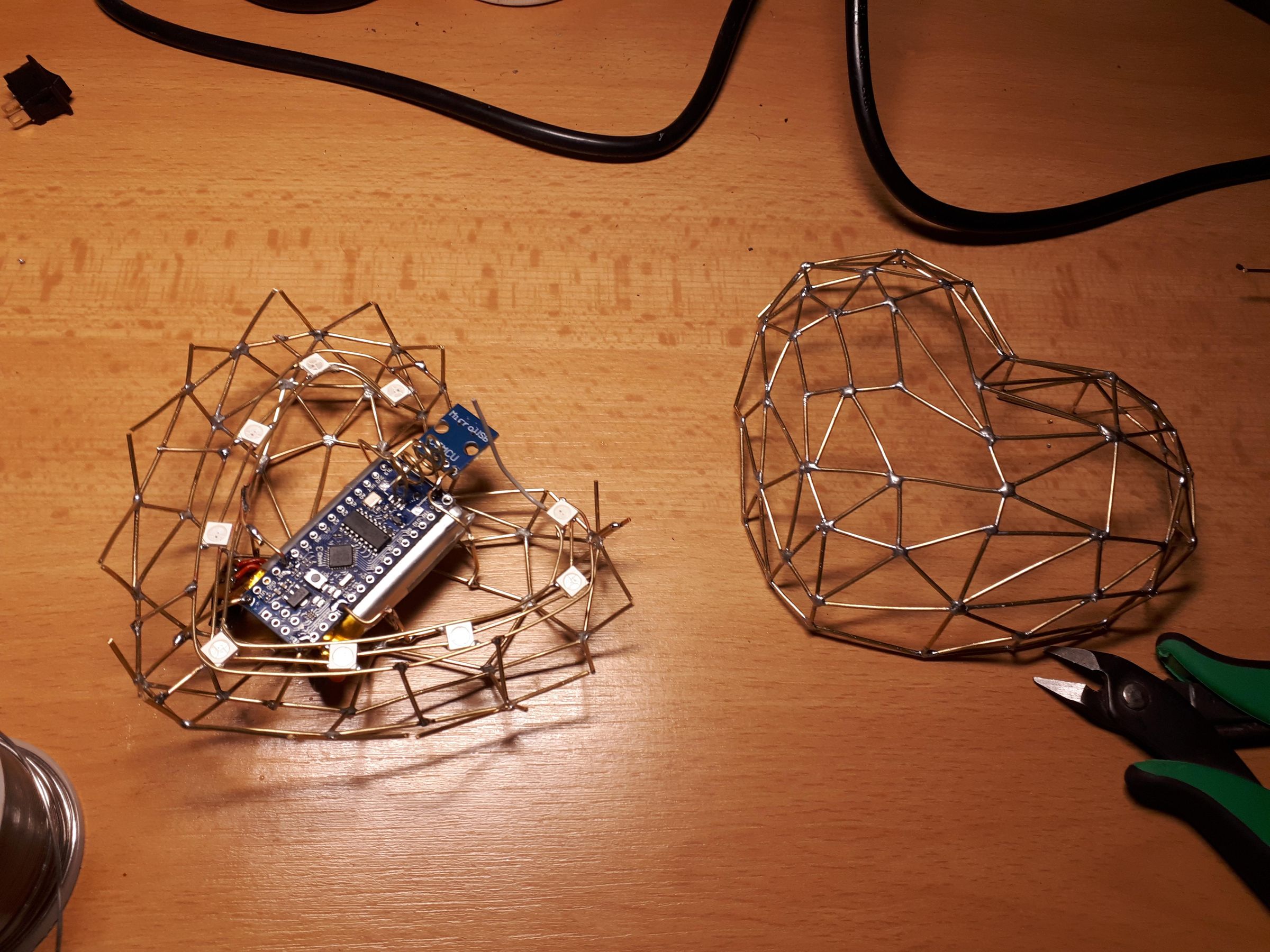 Beating LED Heart : 10 Steps (with Pictures) - Instructables