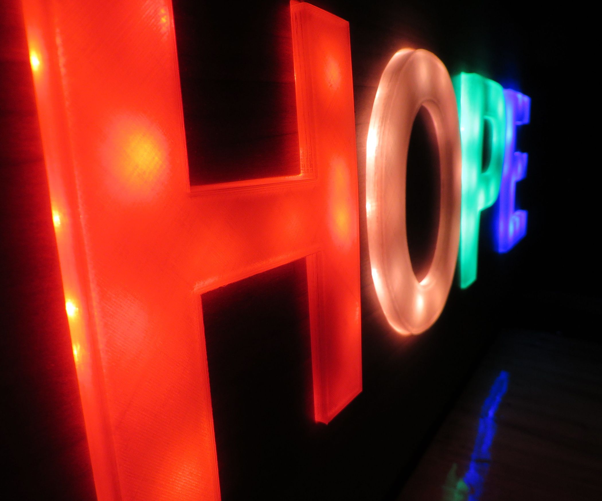 Backlit Signs With LED Light Strips : 8 Steps - Instructables