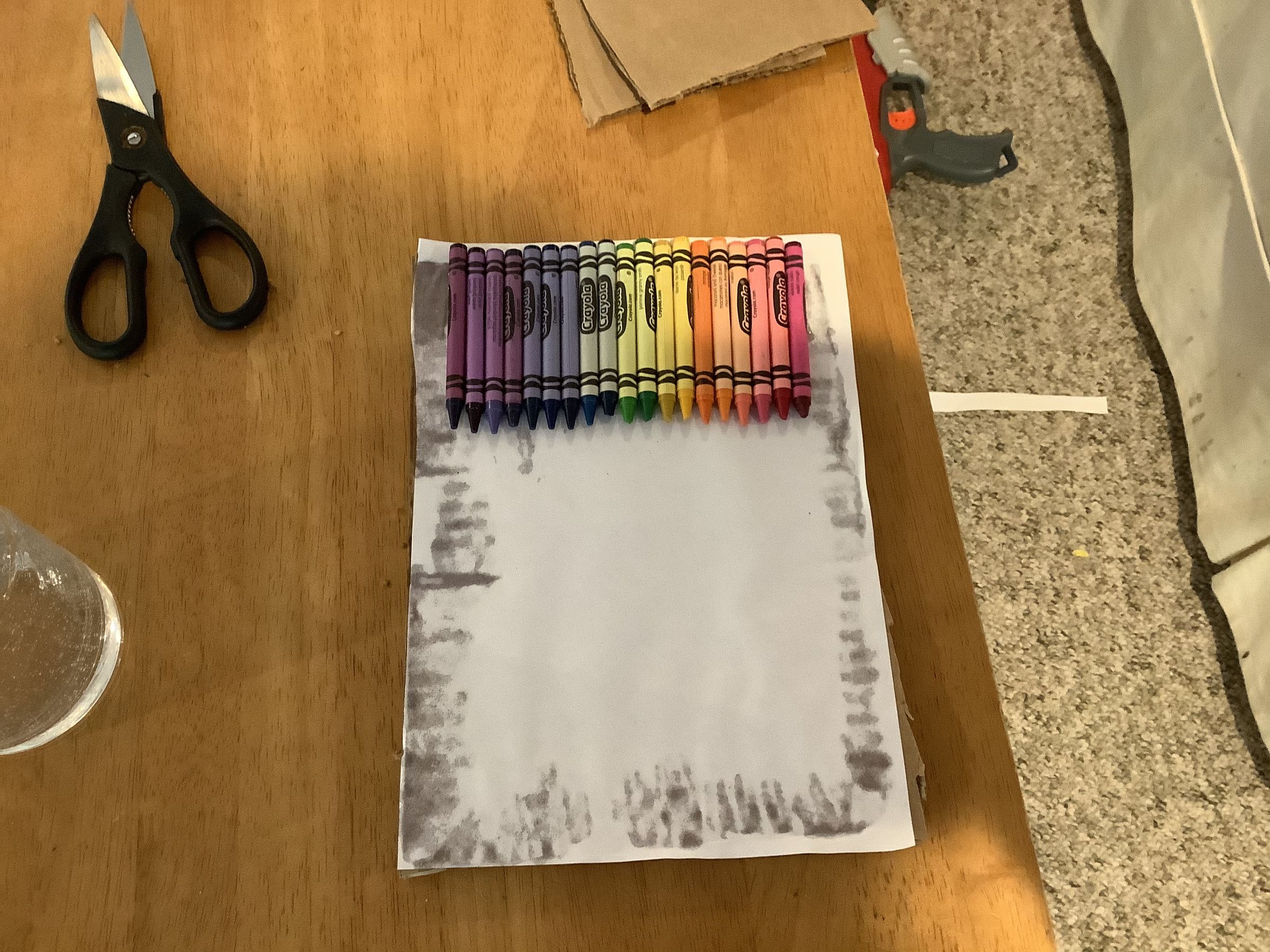 Melted Rainbow Crayon Art : 5 Steps - Instructables