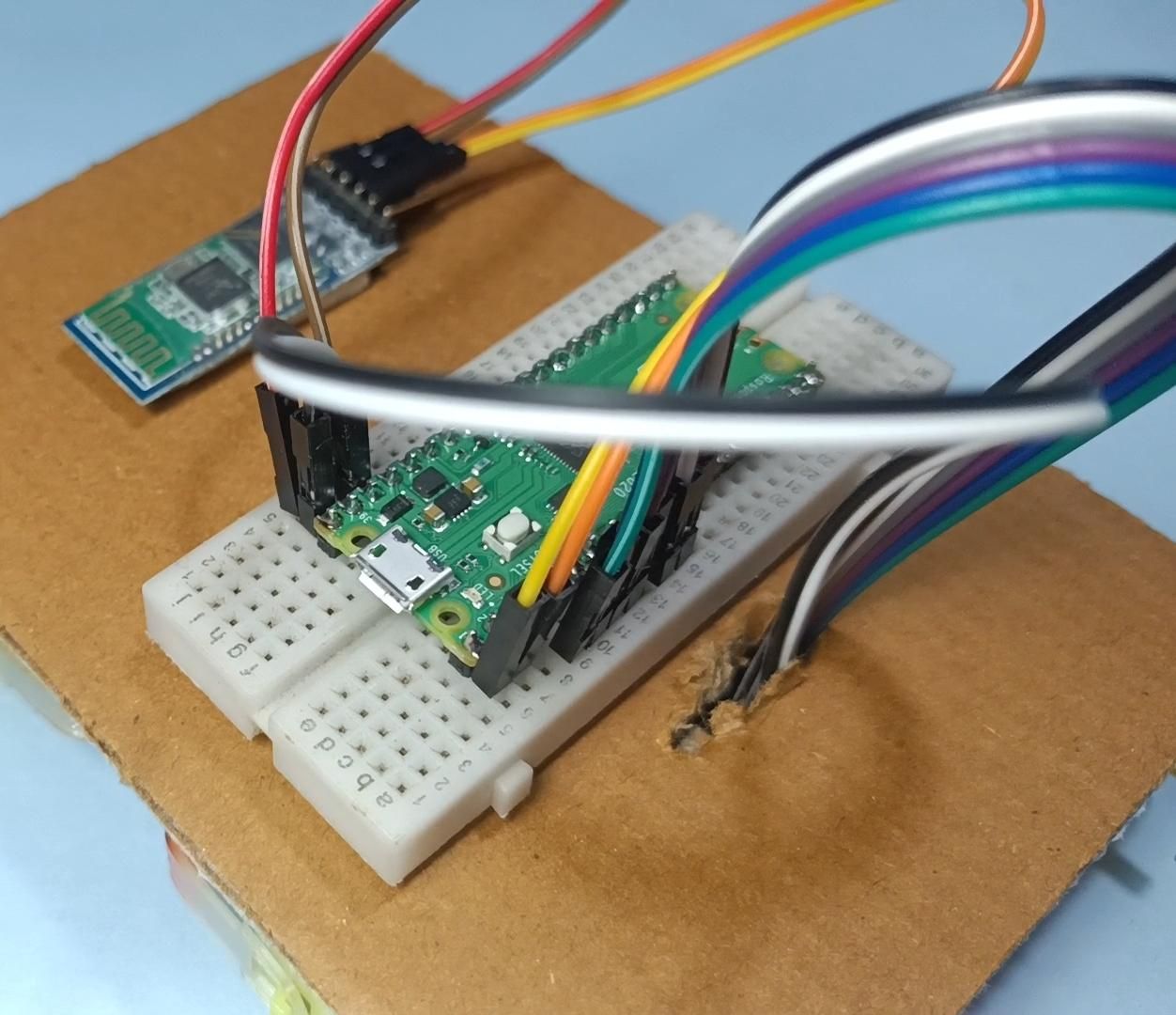 How to Make a Raspberry Pi Pico Bluetooth Control Car : 7 Steps (with ...