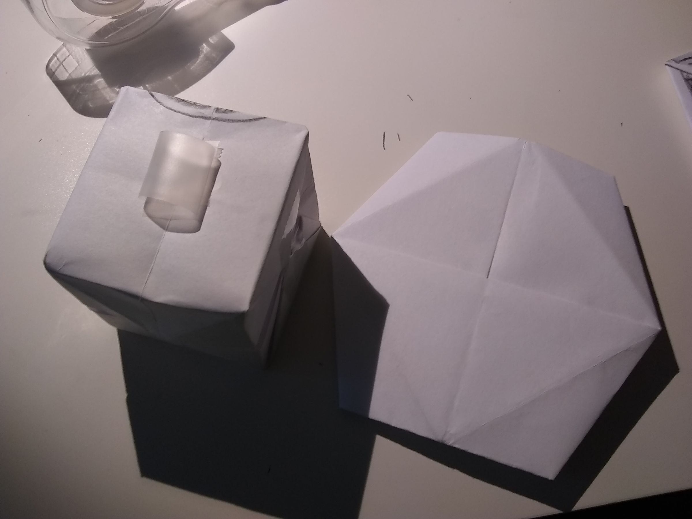 Origami TI-Fighter : 12 Steps - Instructables