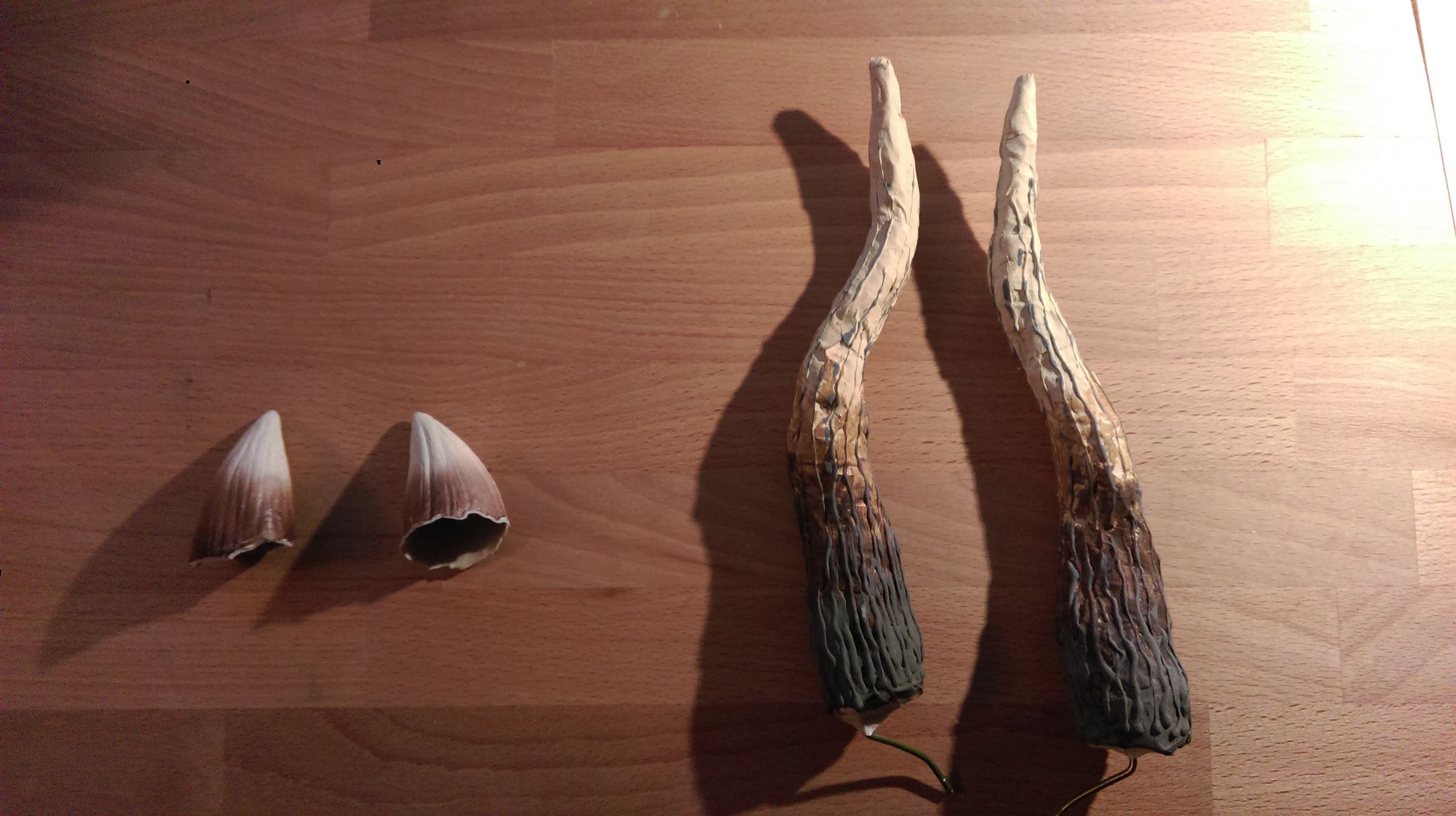 Easy, Lightweight Antlers or Horns : 6 Steps (with Pictures ...