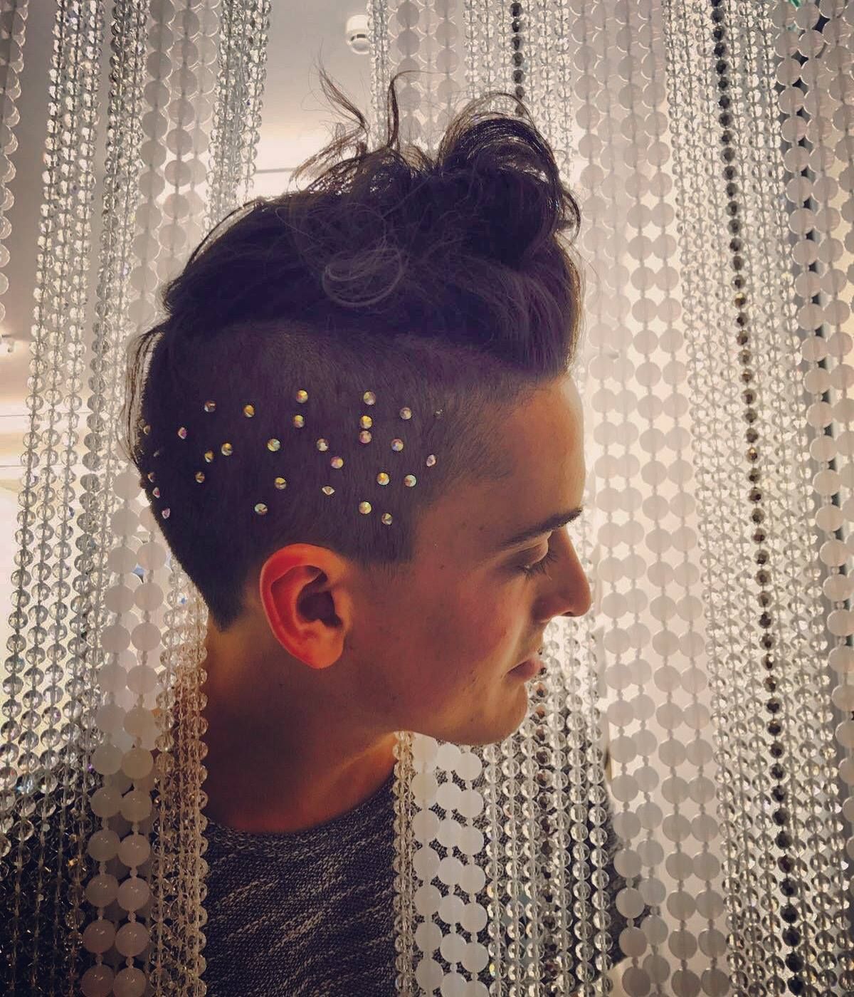 HAIRLINE BLING •Permanently Add Rhinestones to Your Hair : 9 Steps ...