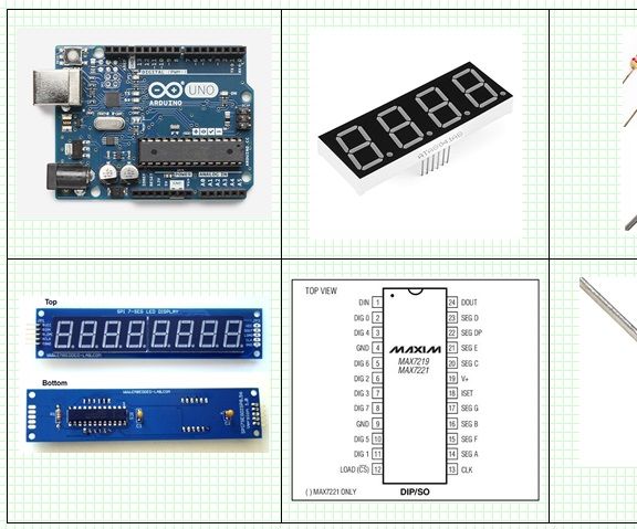 Arduino 4 Digit 7 Segment Led Voltmeter Max7219 Arduino 45 Off