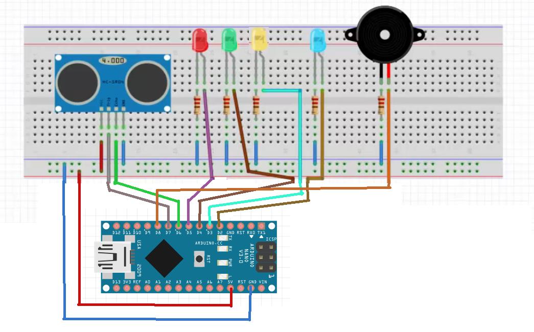 Bluetooth Controlled & Obstacle Avoiding Arduino Robot & Park Sensor ...