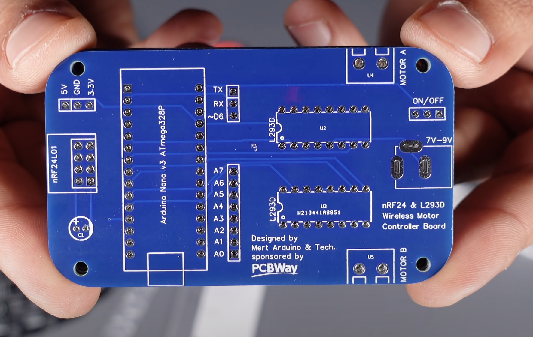 Wireless Arduino Motor Driver and Joystick Controller (nRF24L01 and ...