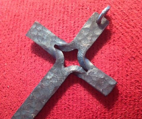 Forged Split Steel Cross Simply Done : 11 Steps (with Pictures ...