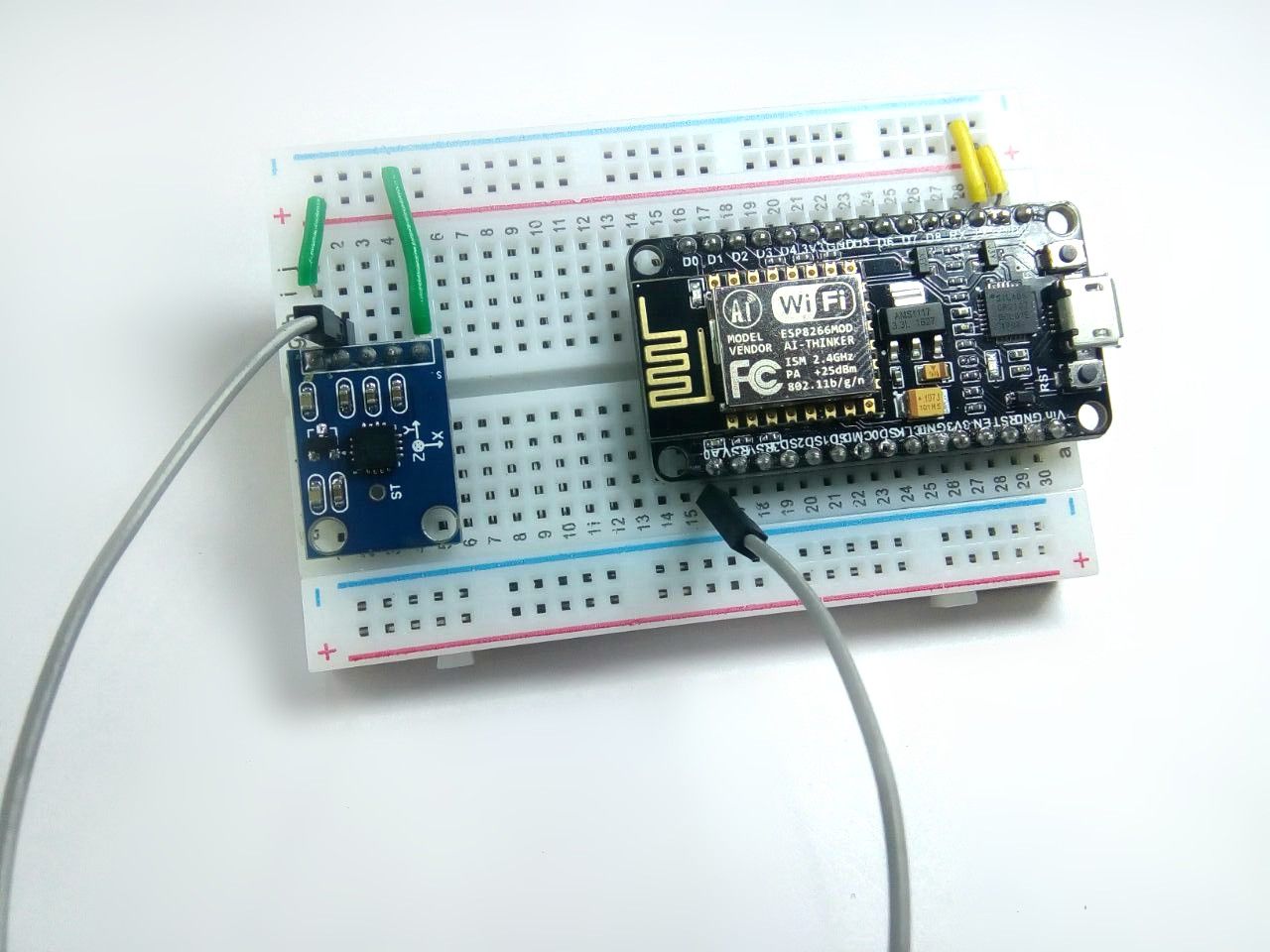 Interface Accelerometer With NodeMCU : 6 Steps (with Pictures ...