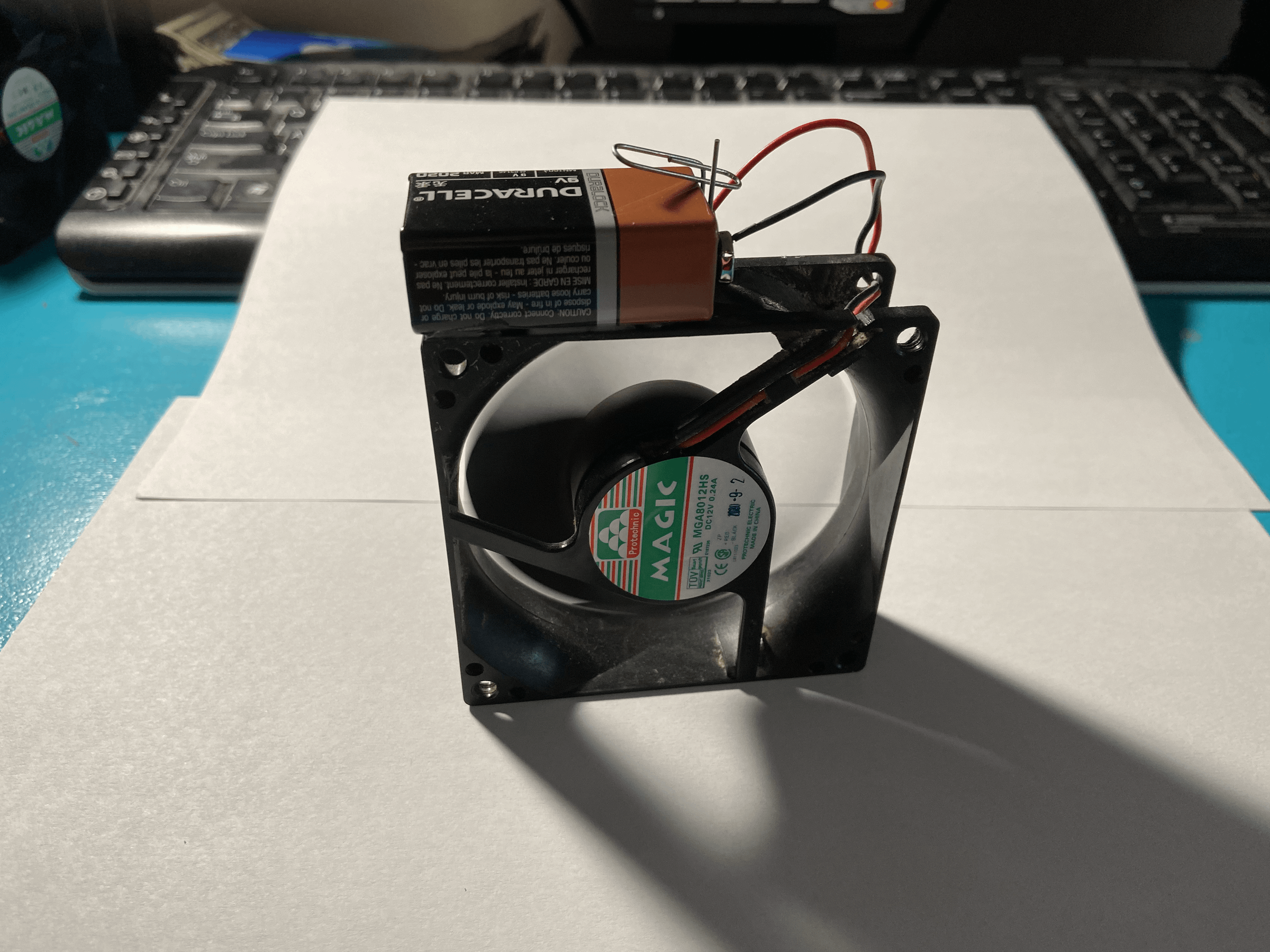 How to Make a Personal Mini Desk Fan Out of an Old Computer – Fits in ...